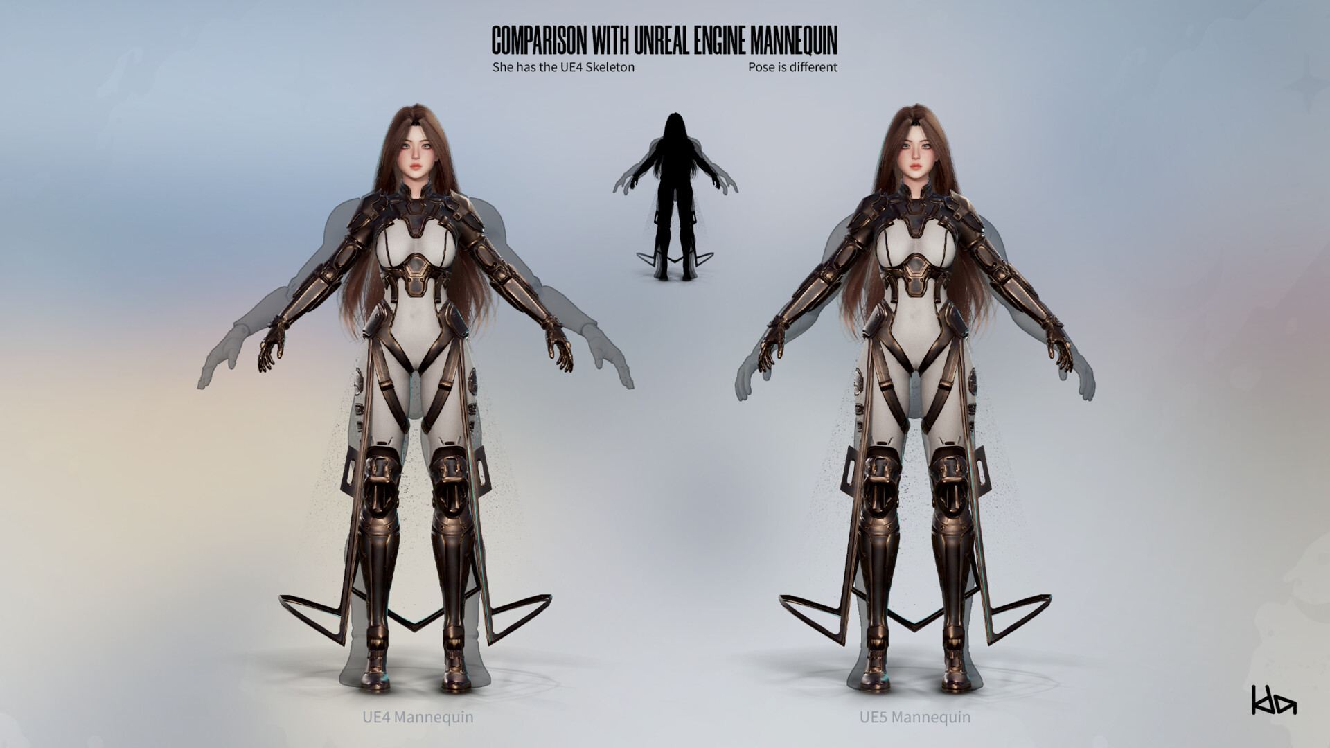 Ida Faber - Stellar Girl Celeste - Game Ready