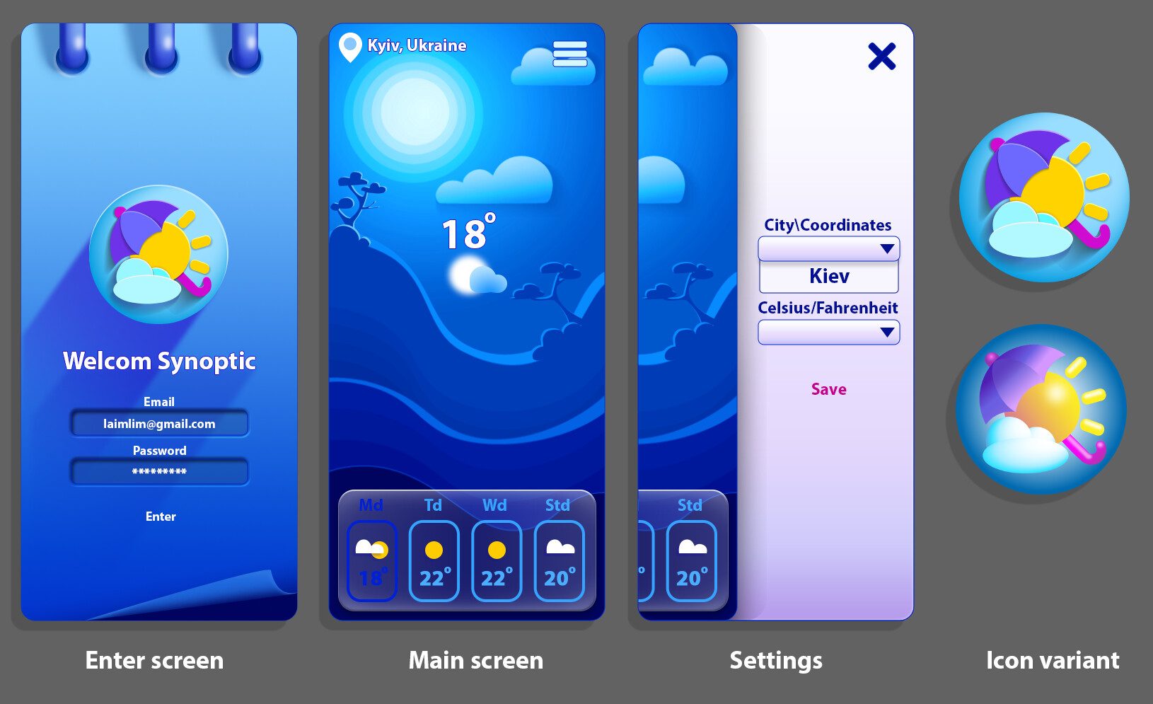ArtStation - UI\UX application