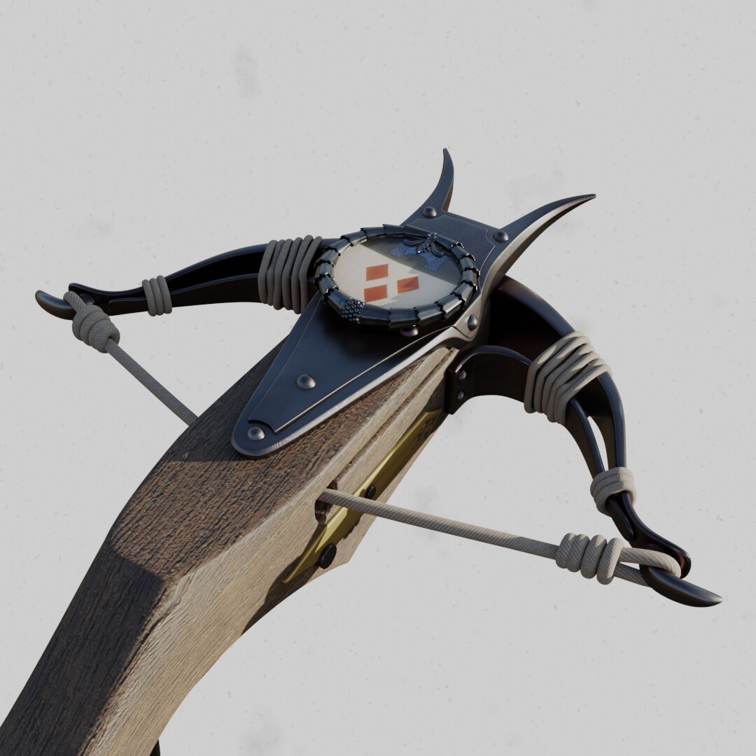 ArtStation - Geralt of Rivia's crossbow