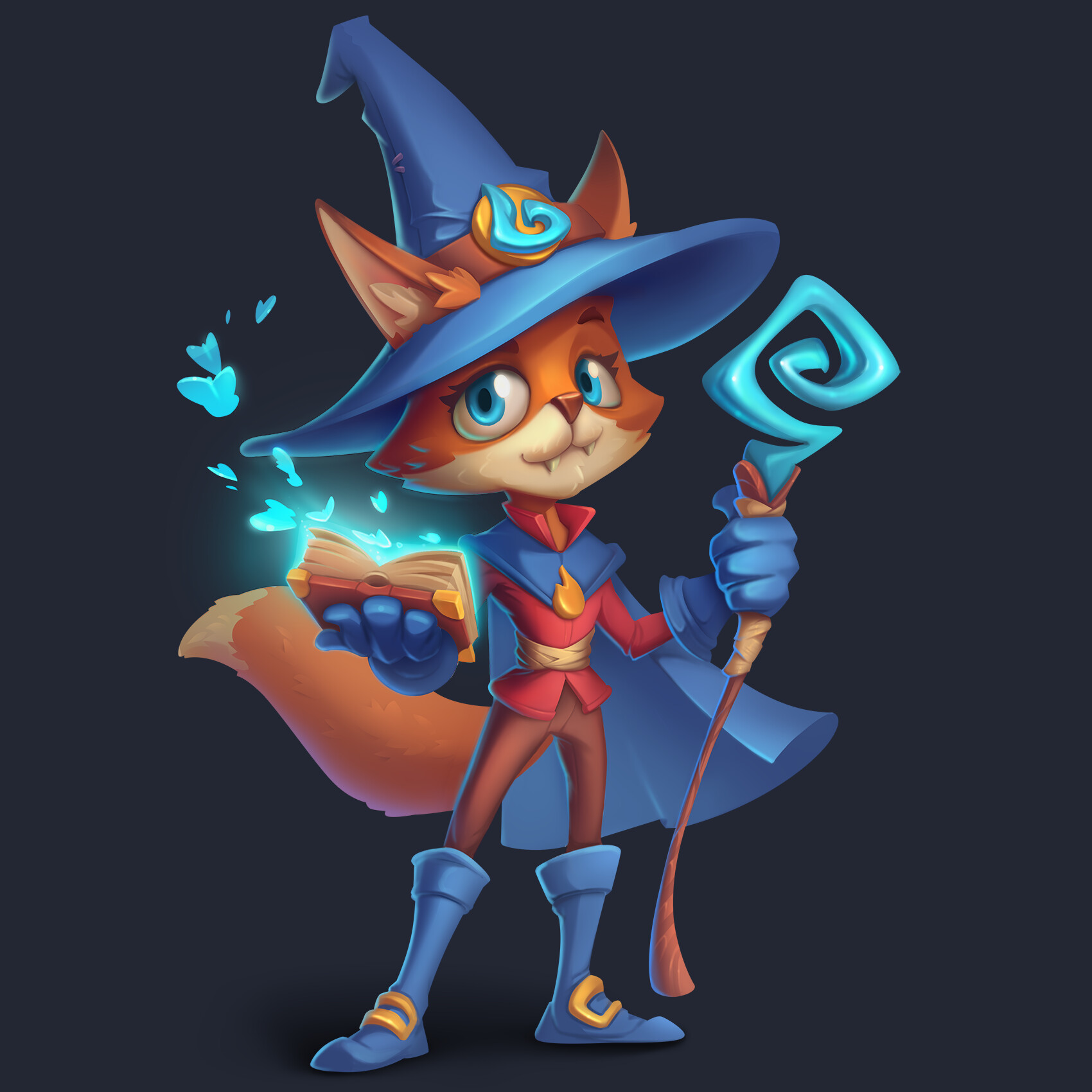 ArtStation - Fox magican