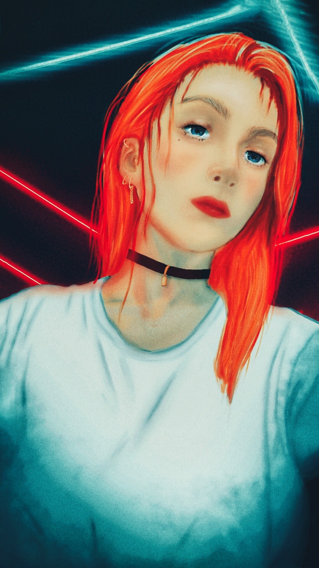 ArtStation - redhead girl(killian female version)