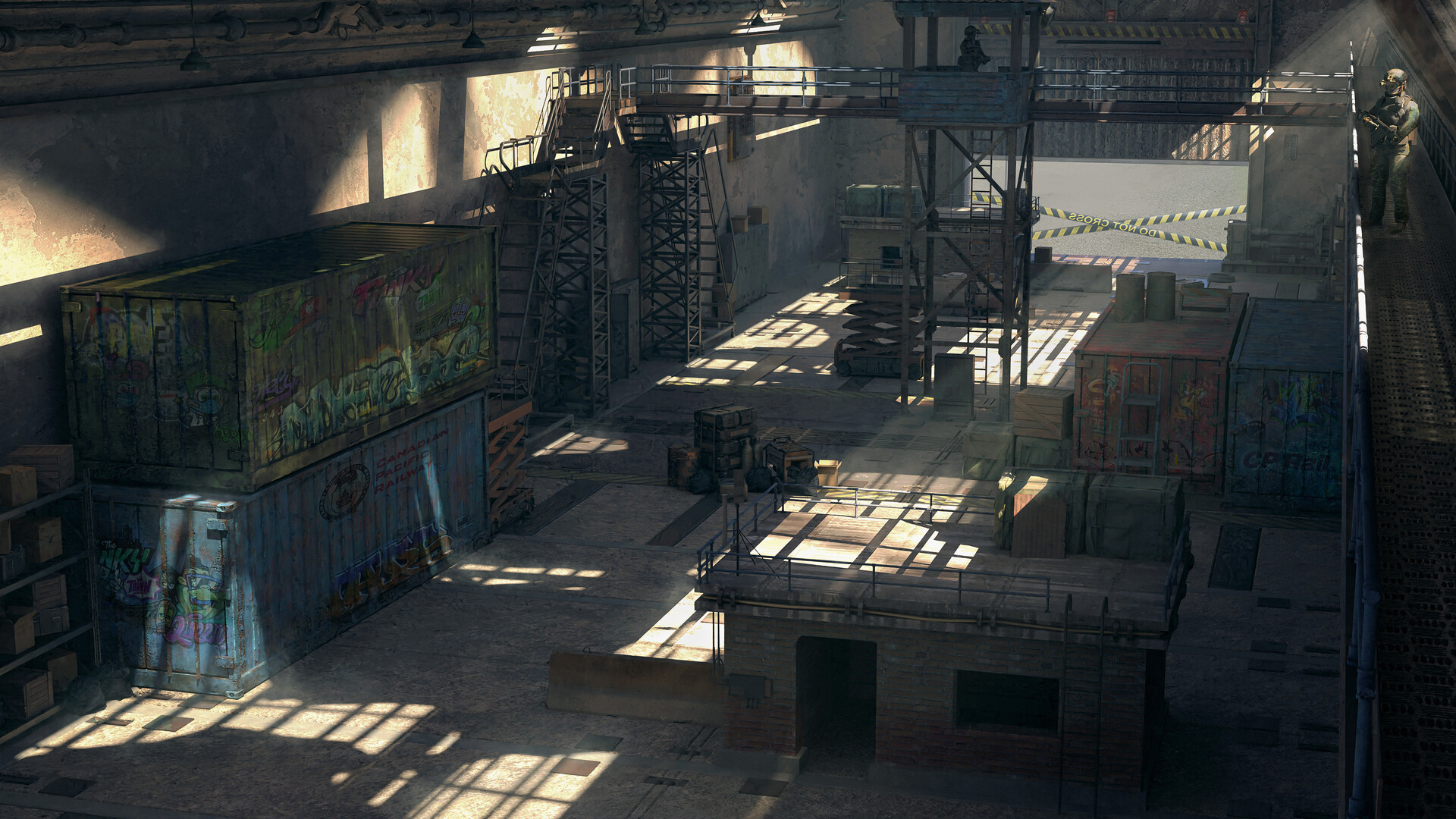 ArtStation - Abandoned Industrial Factory