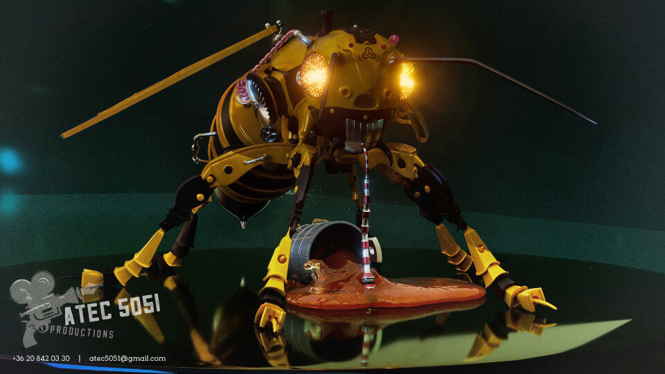 ArtStation - Robo-bee beta