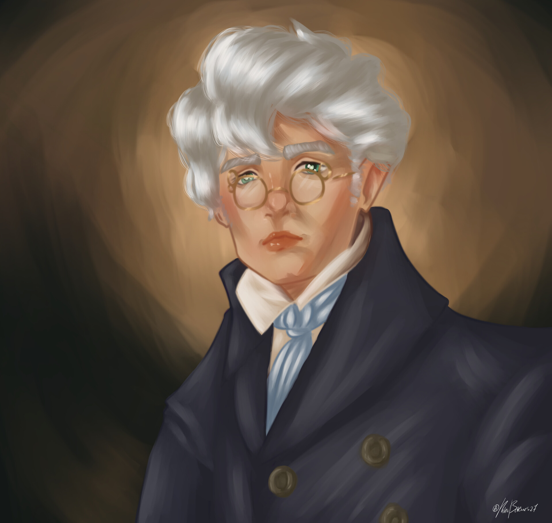 ArtStation - Percy De Rolo - Portrait study