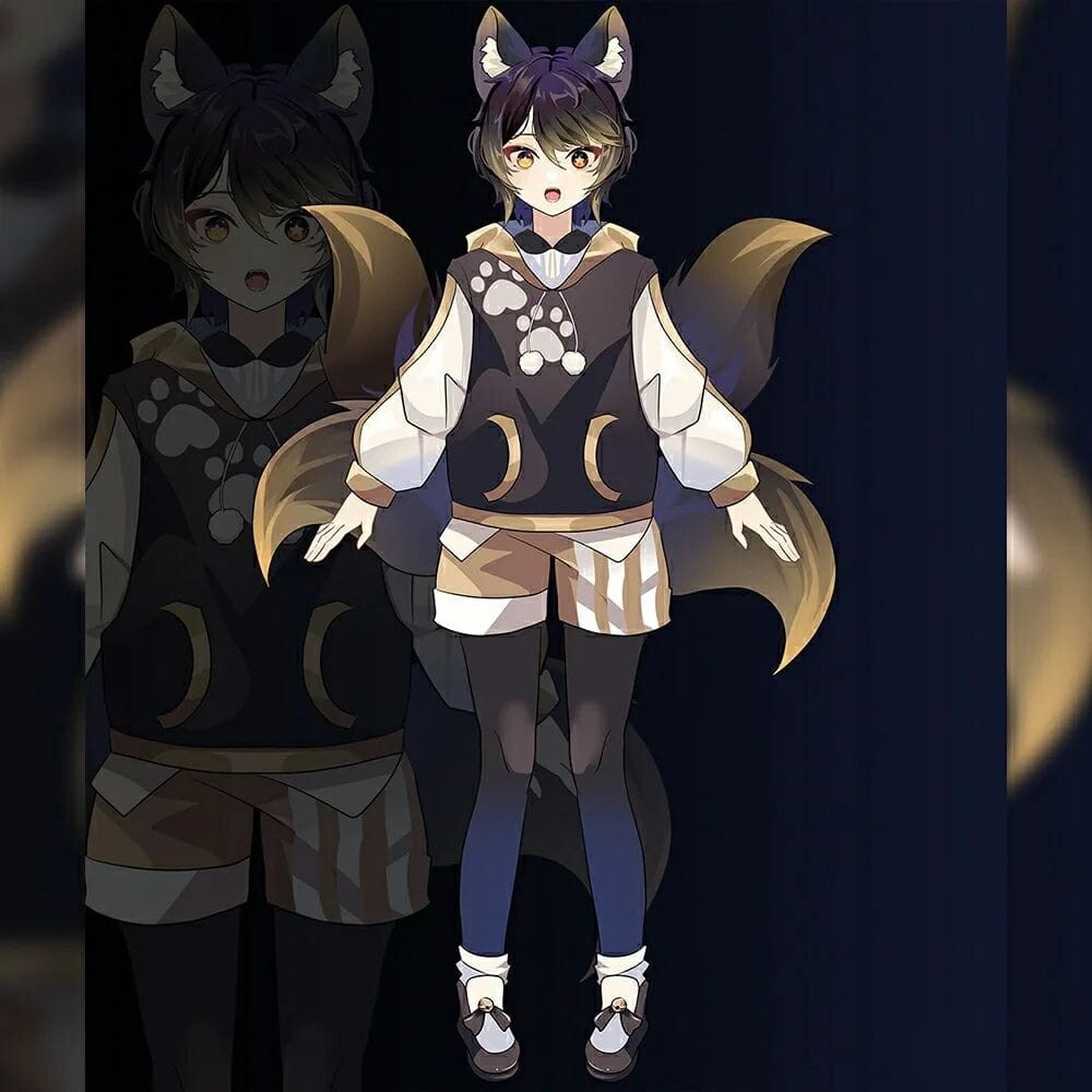 ArtStation - "Bringing kawaii Vtuber Model to the virtual world, 💖 # ...