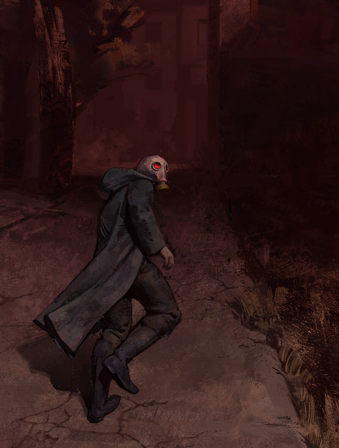 ArtStation - The sky above Limansk. STALKER.