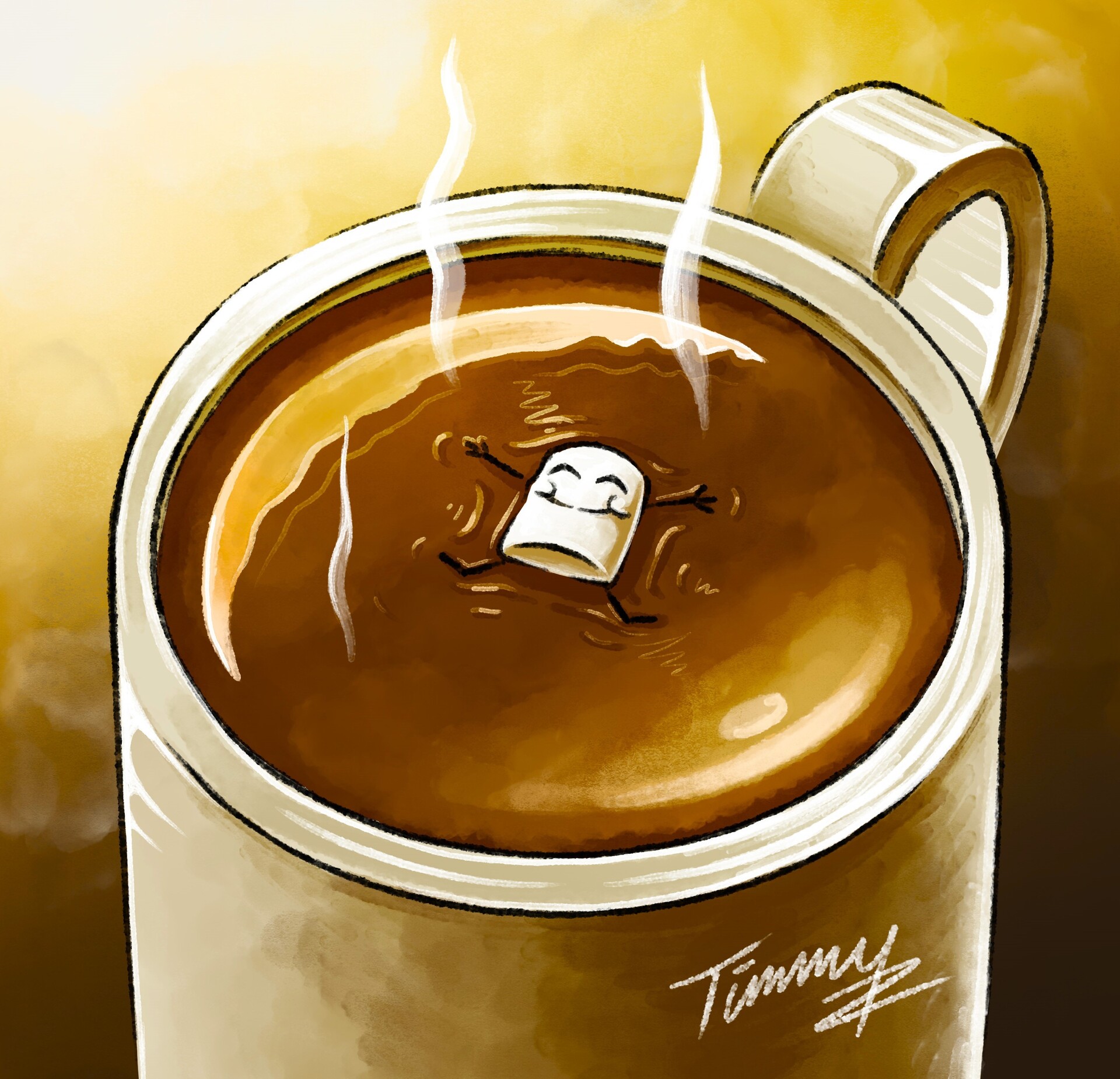 ArtStation - Hot Cocoa