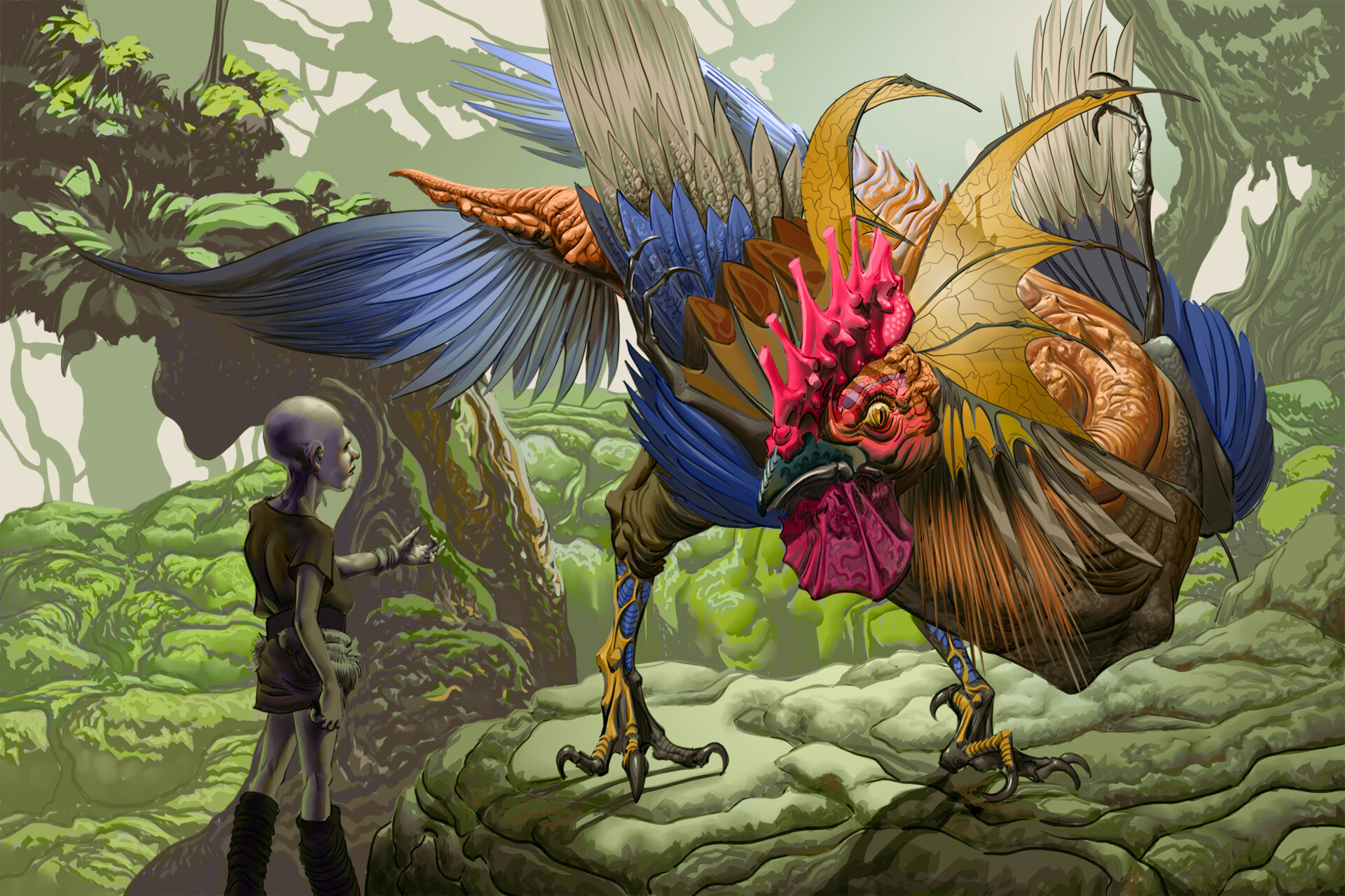 ArtStation - Cockatrice