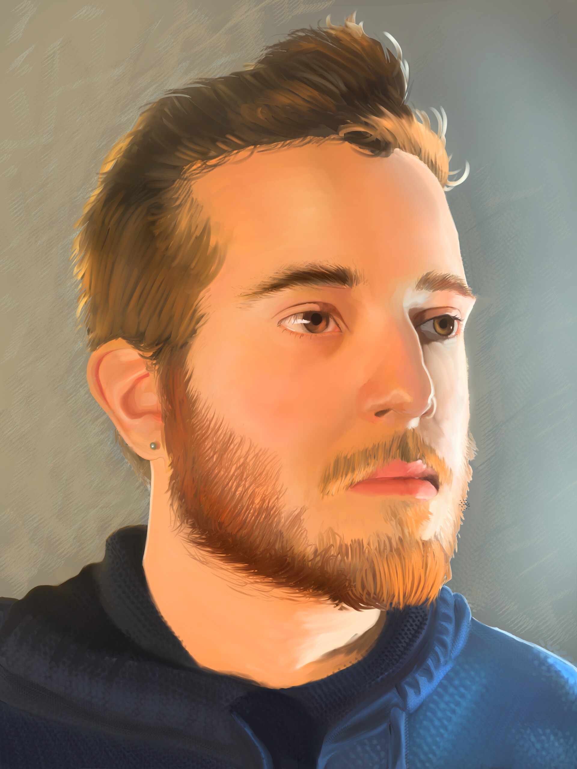 ArtStation - Man in Blue