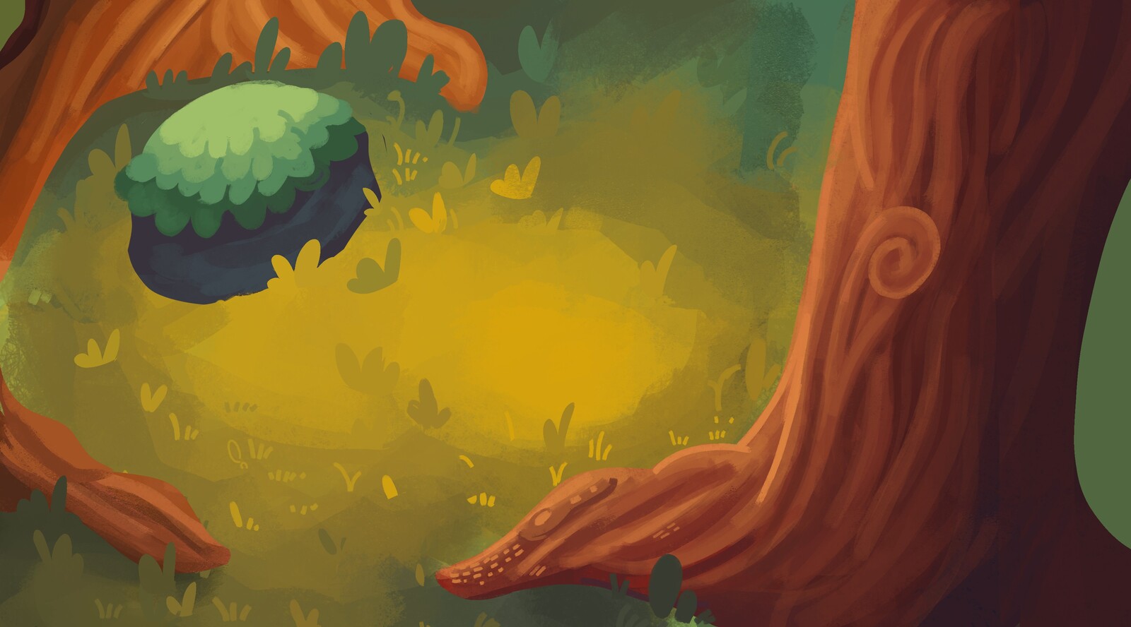 Ocreoart - Eterna Forest Fanart