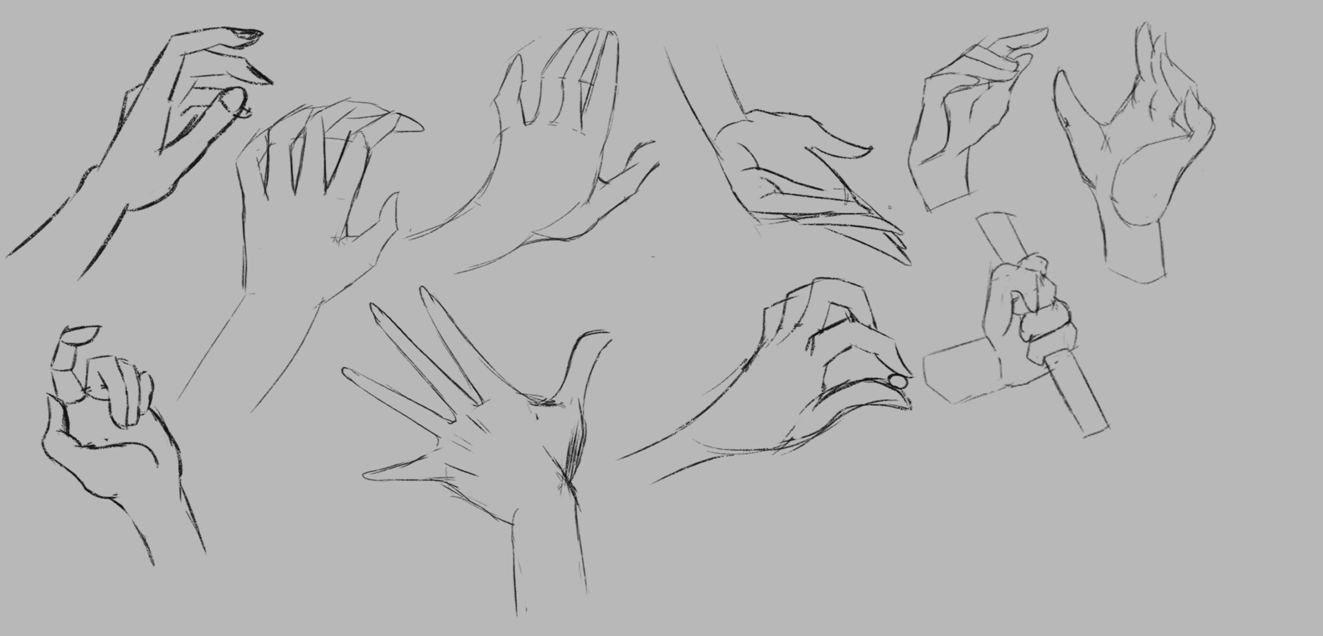 ArtStation - Hand sketches
