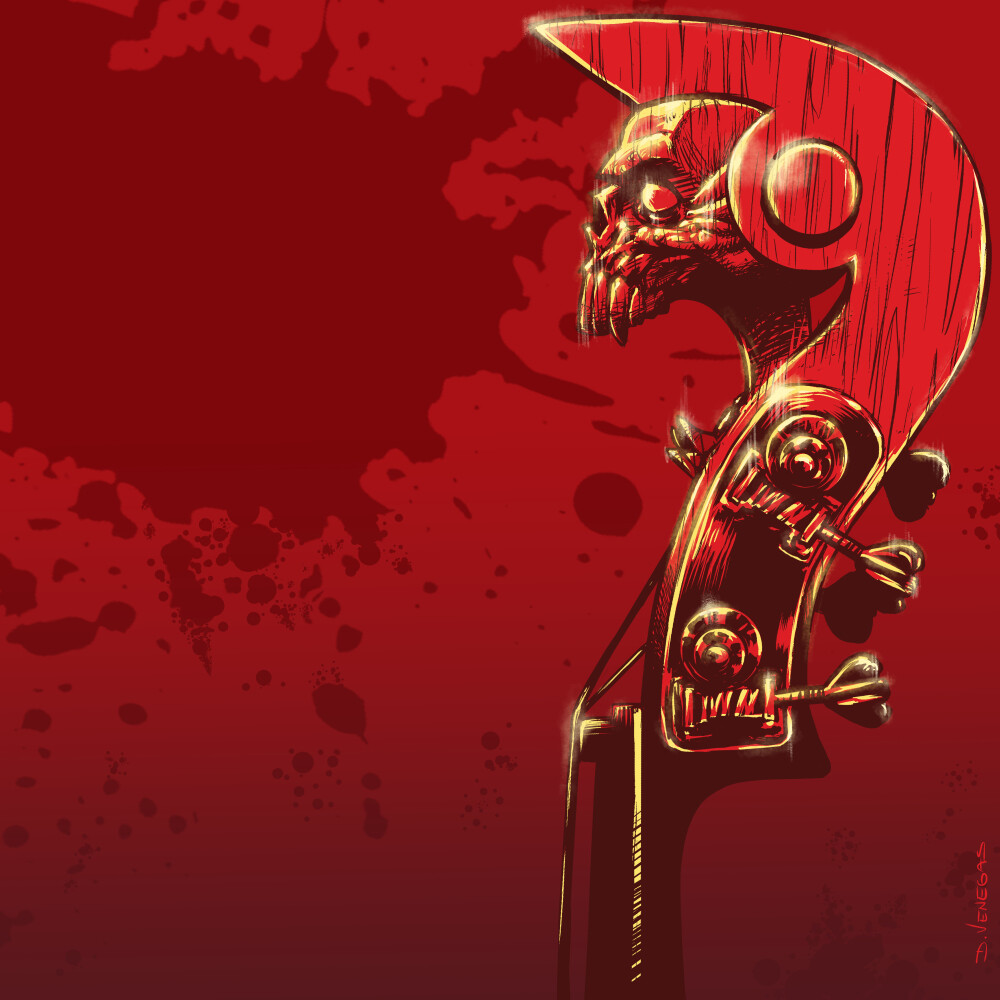 ArtStation - Psycho to the Bone (Back Cover)