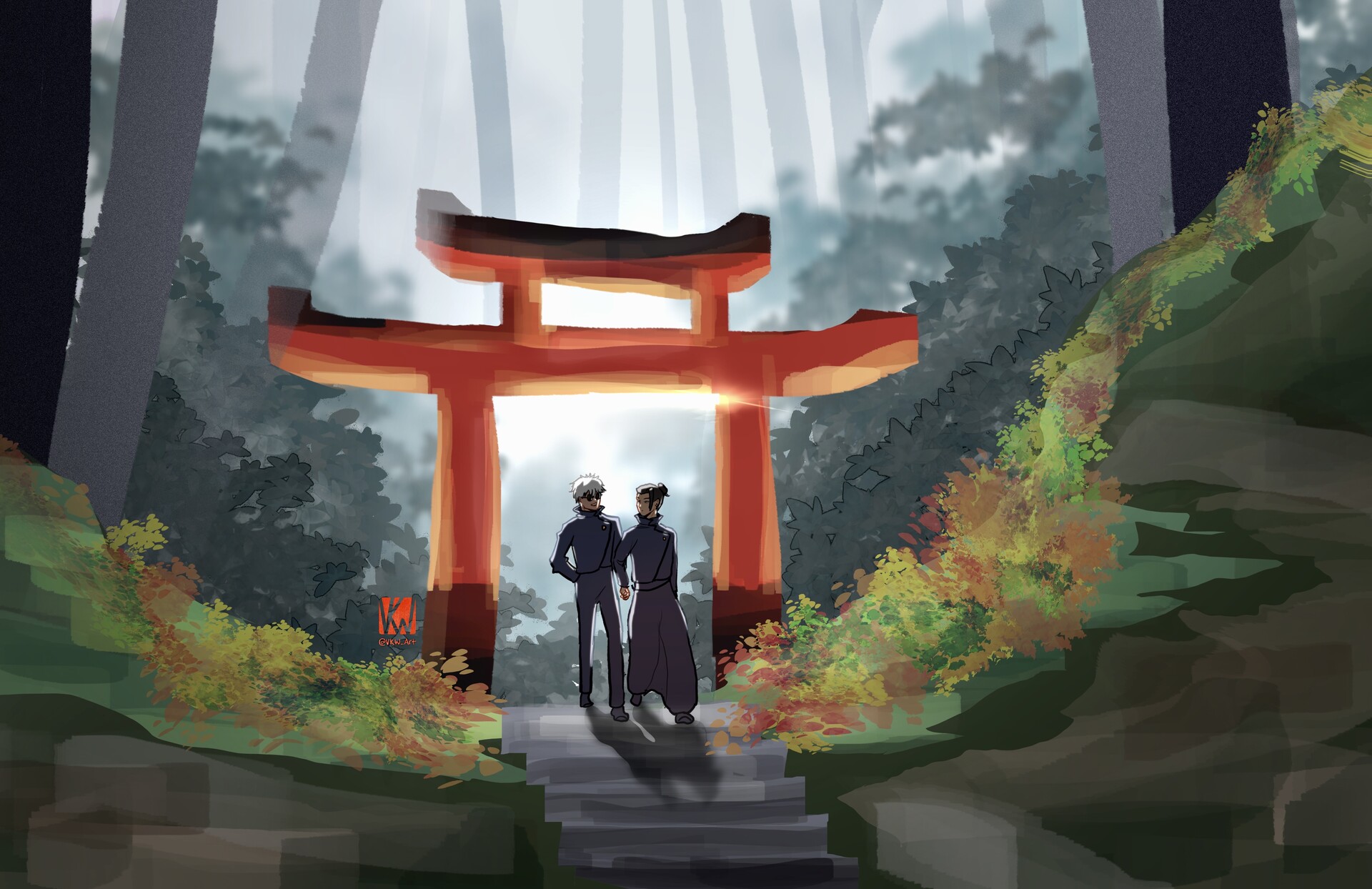 ArtStation - Blue Spring