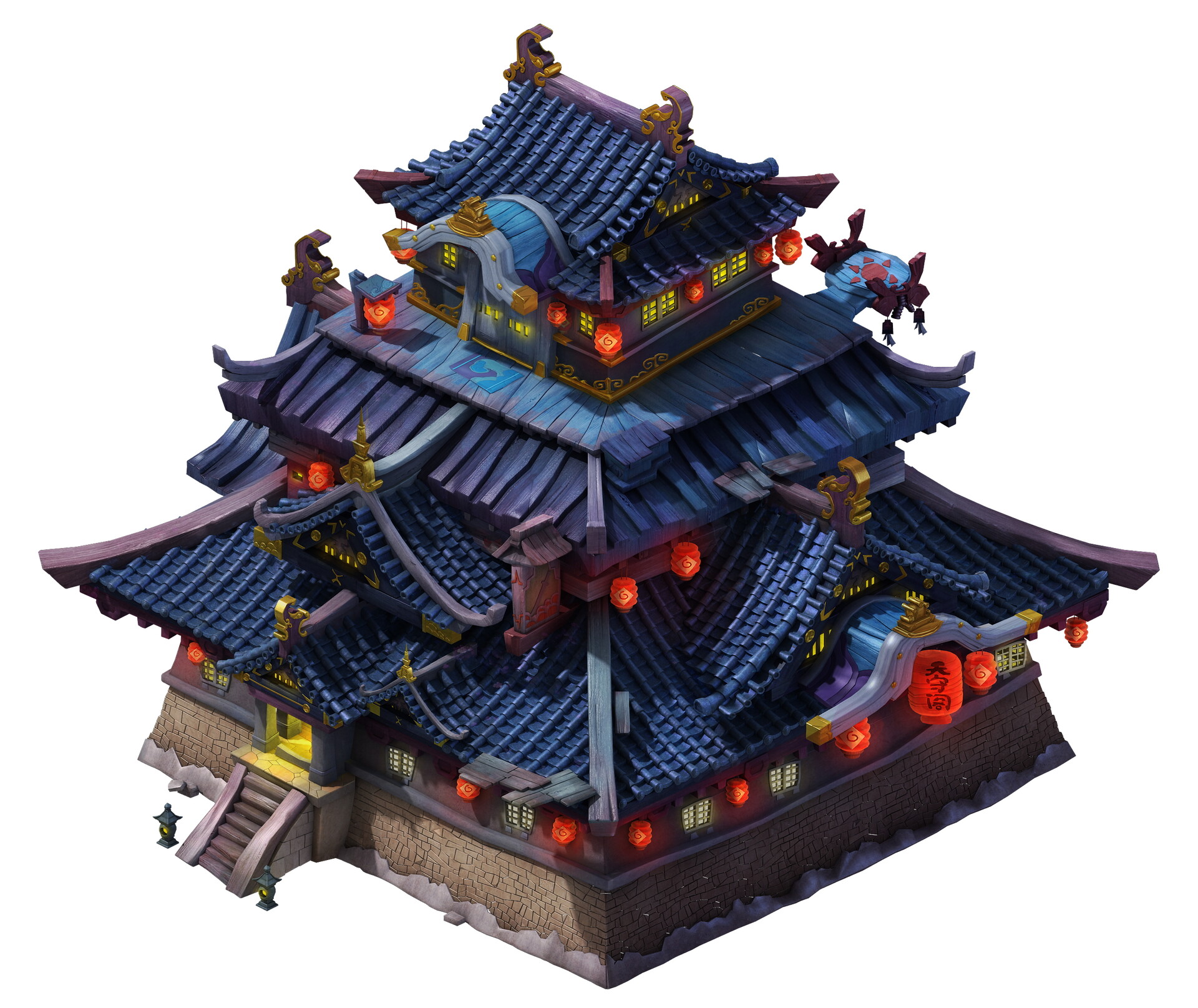 ArtStation - parts of Village & Castle models in Unity