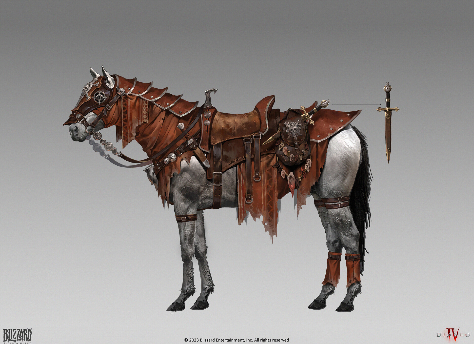 Sora Kim - Diablo 4 Mount concept art