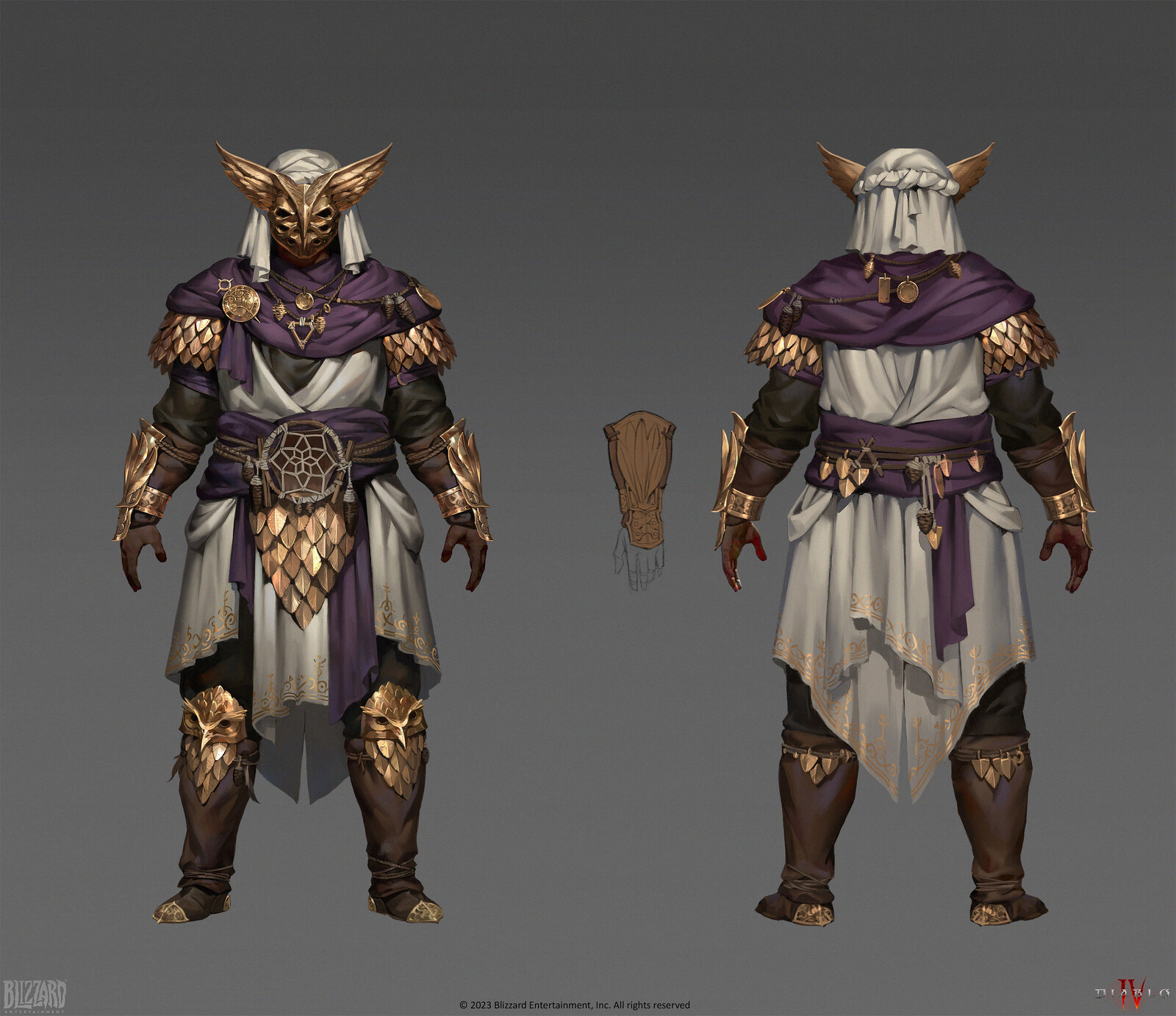 Sora Kim - Diablo 4 Armor concept art