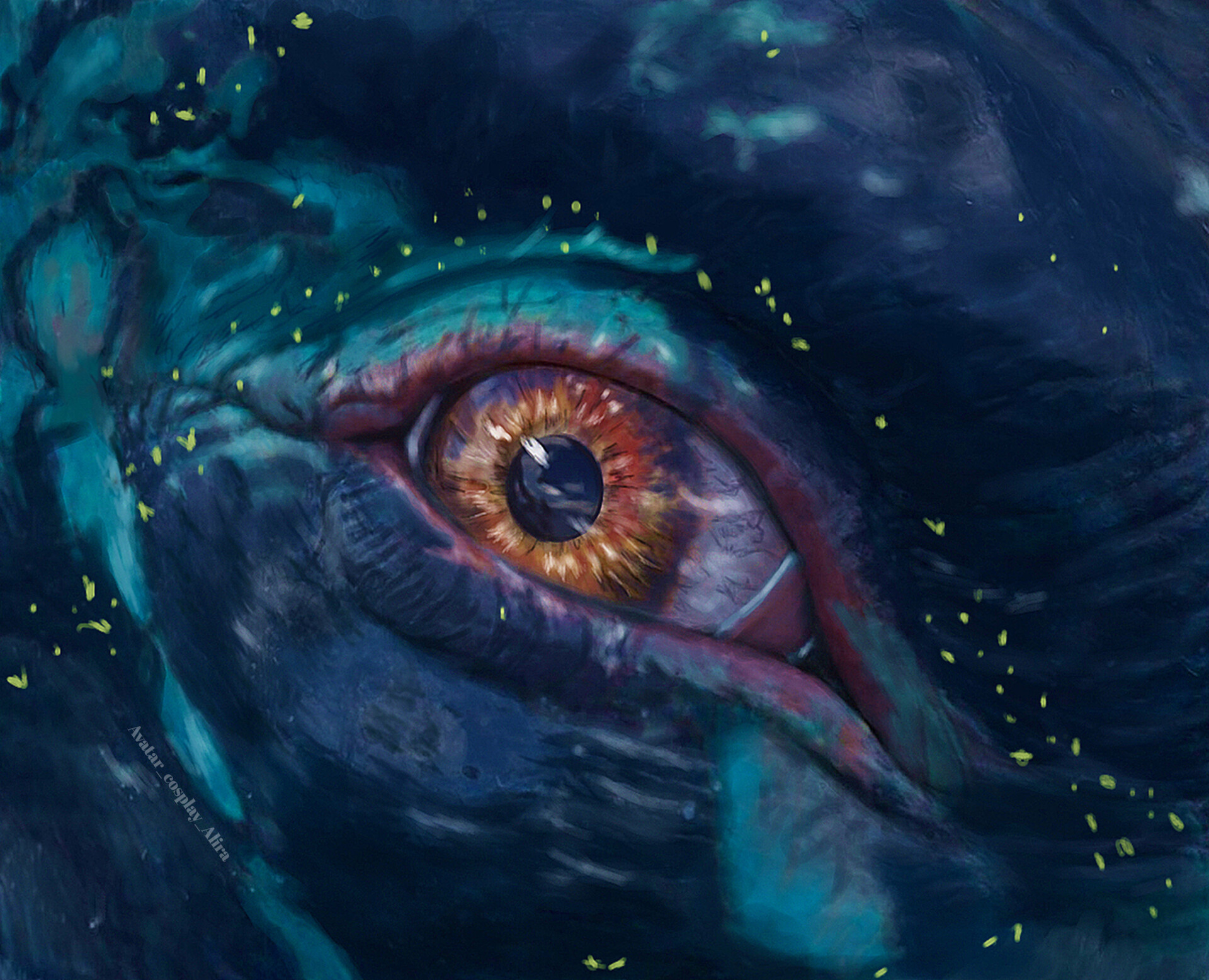 ArtStation - Tulkun eye