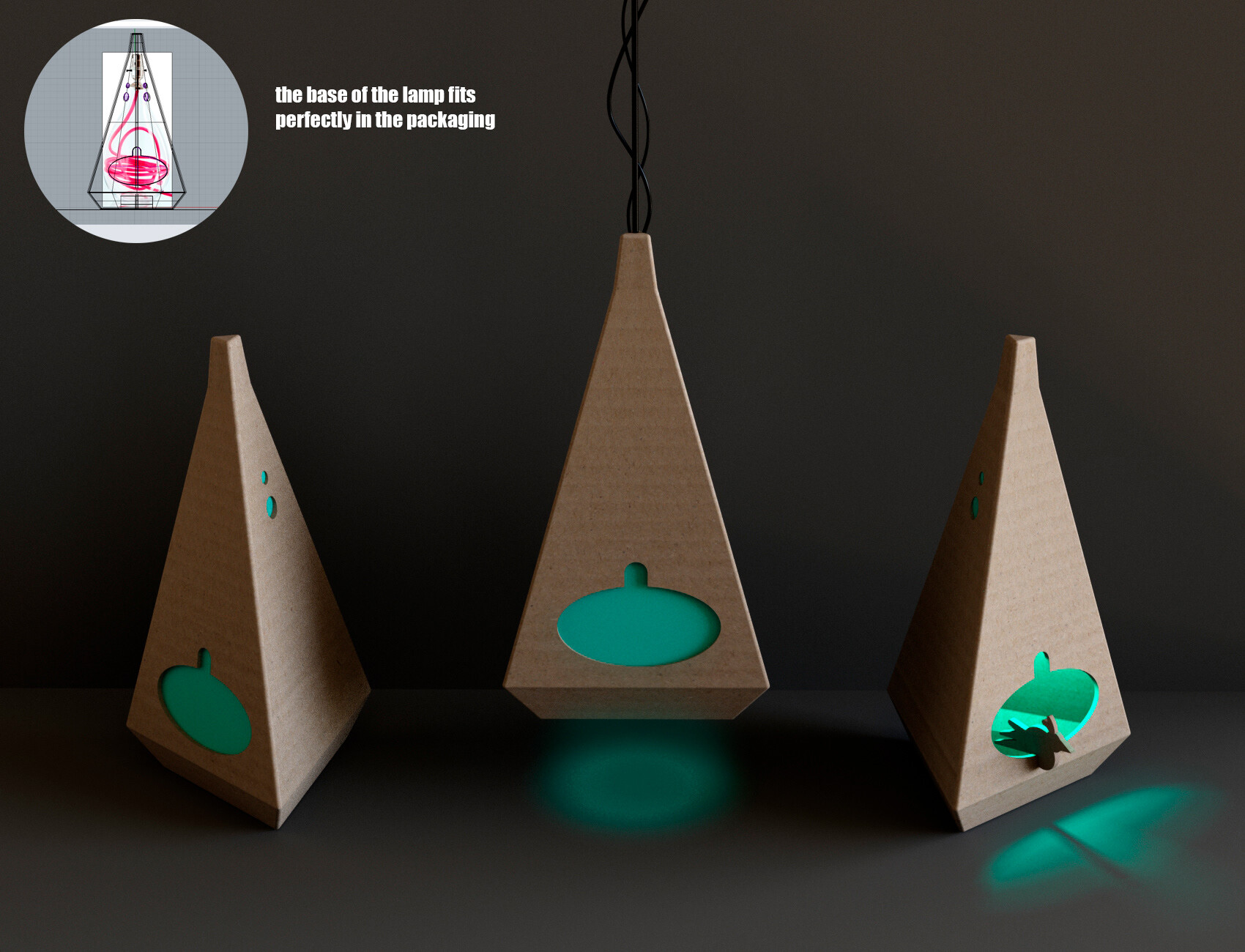 ArtStation - lamp packaging
