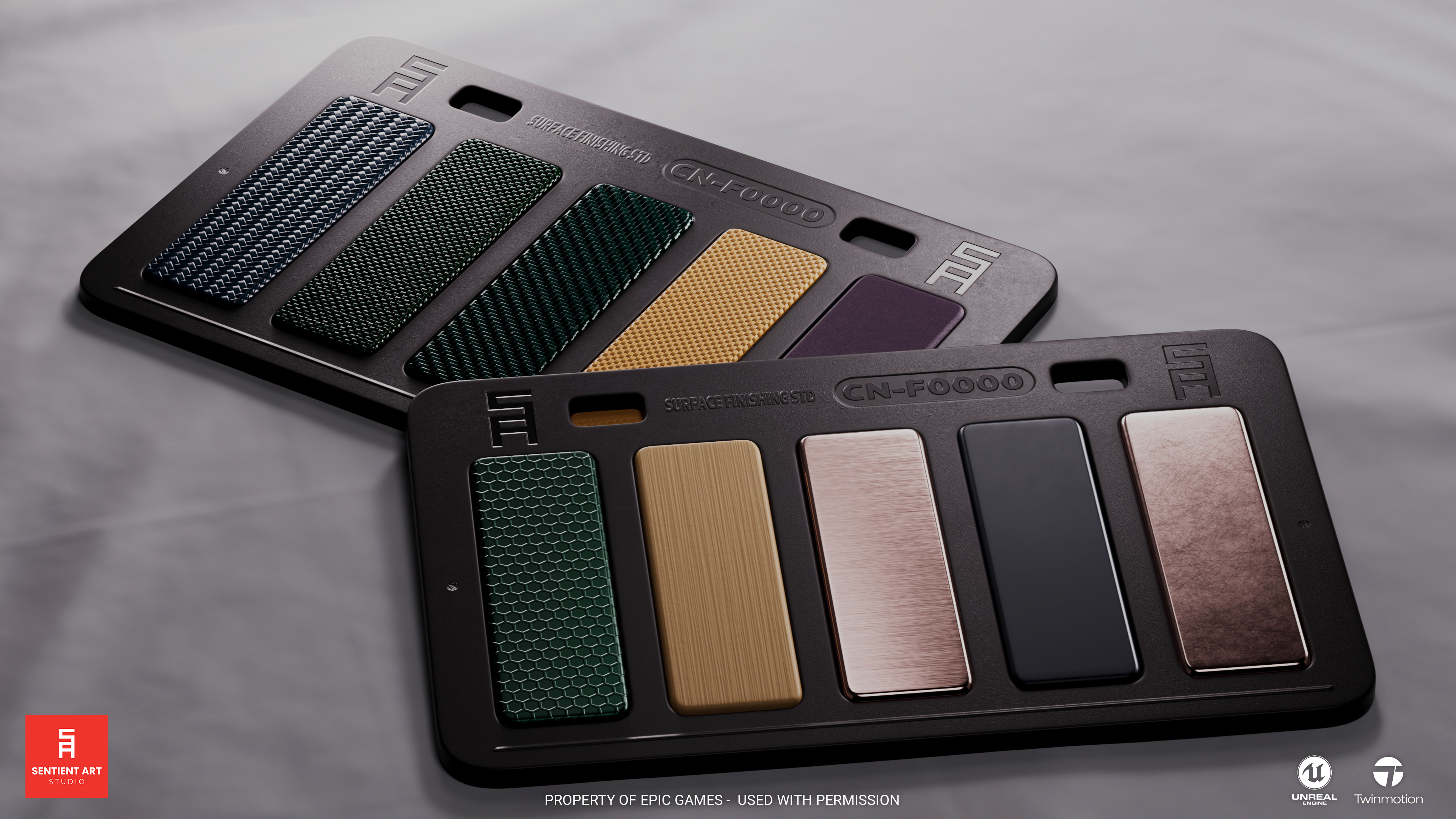 Sentient Art - Twinmotion - Watches (packshot materials and models)