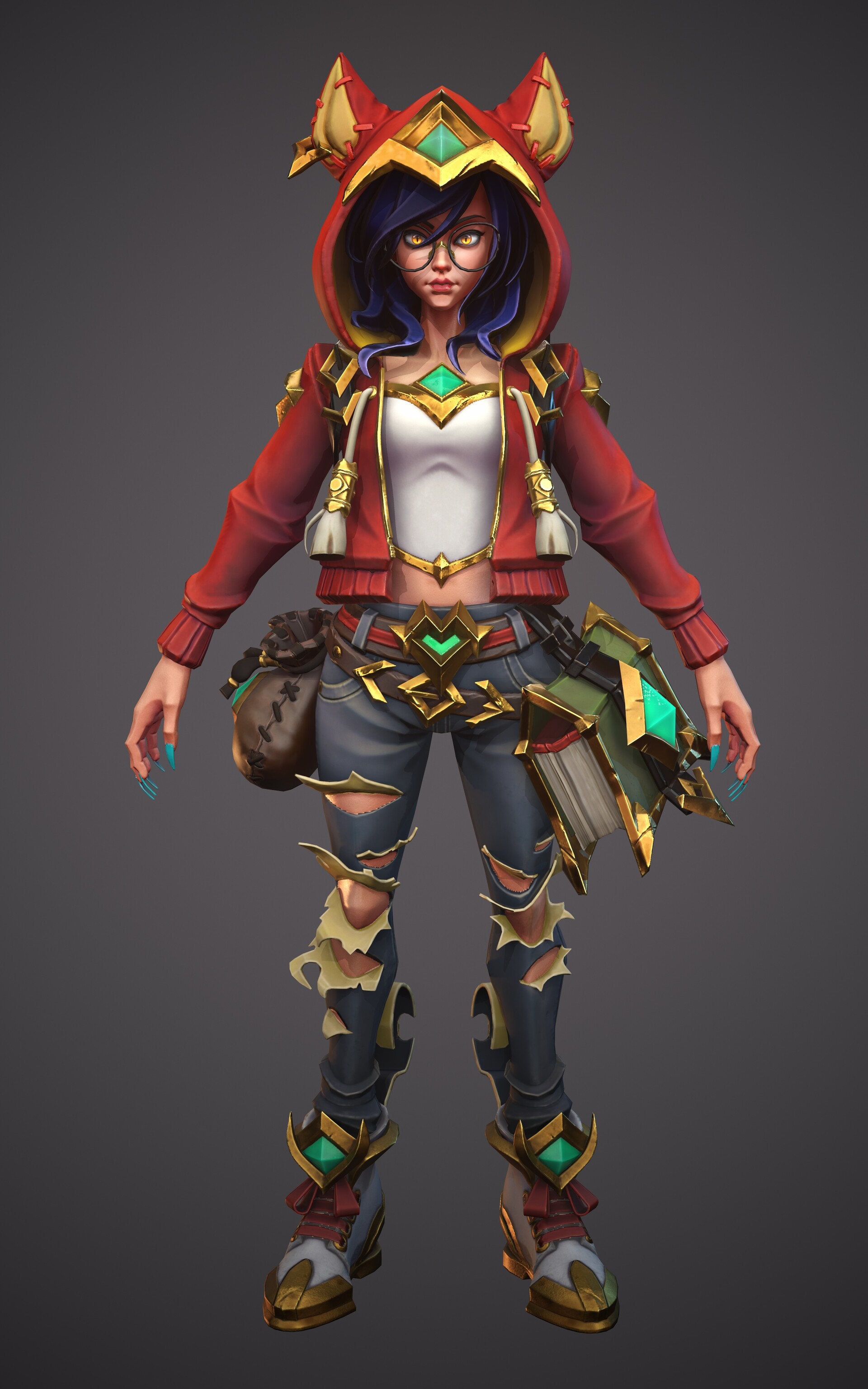 ArtStation - Ruined King: Ahri