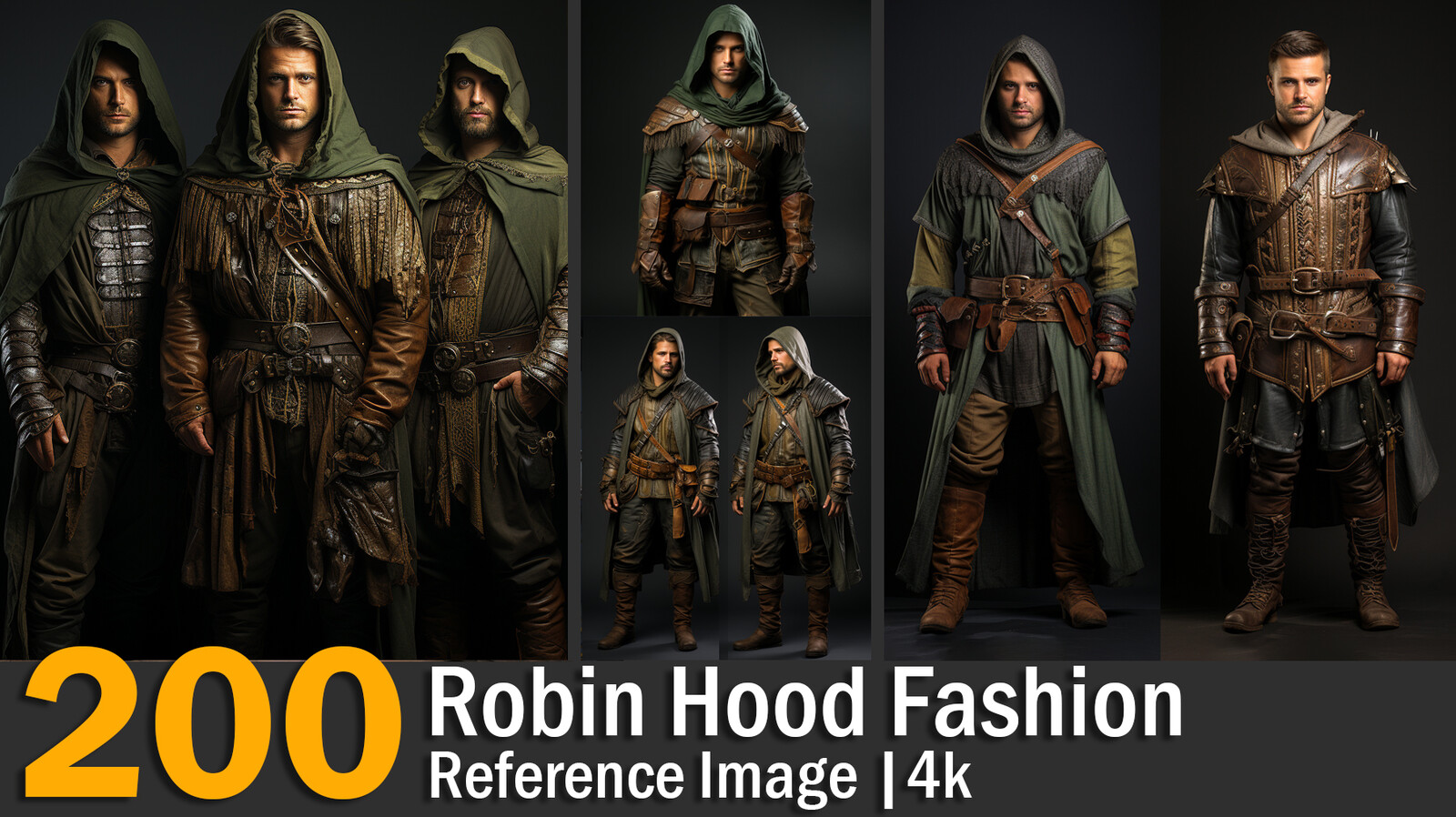 Lumière - Robin Hood Fashion | Reference Images | 4K
