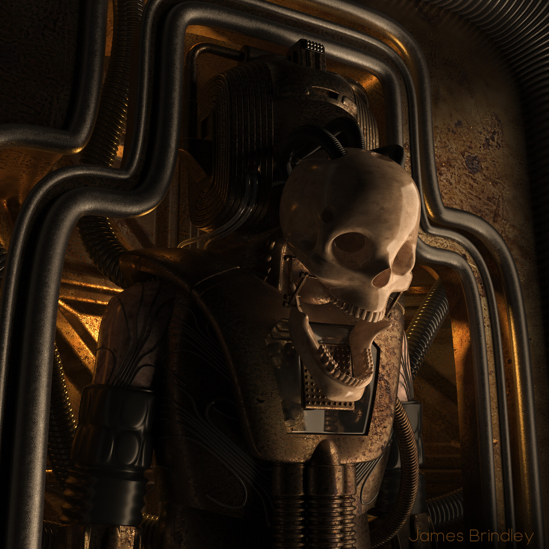 ArtStation - Rusting Cybermen