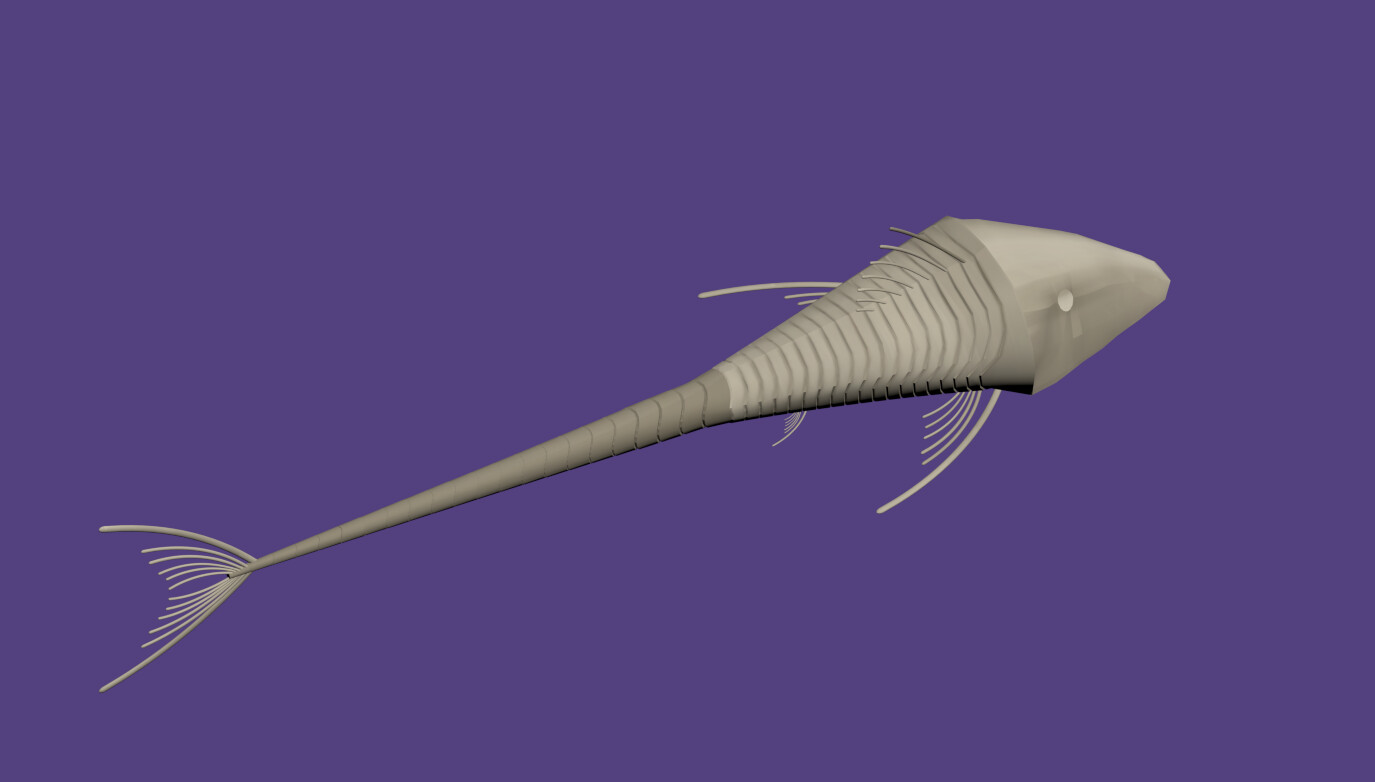 ArtStation - Catfish 3D Model