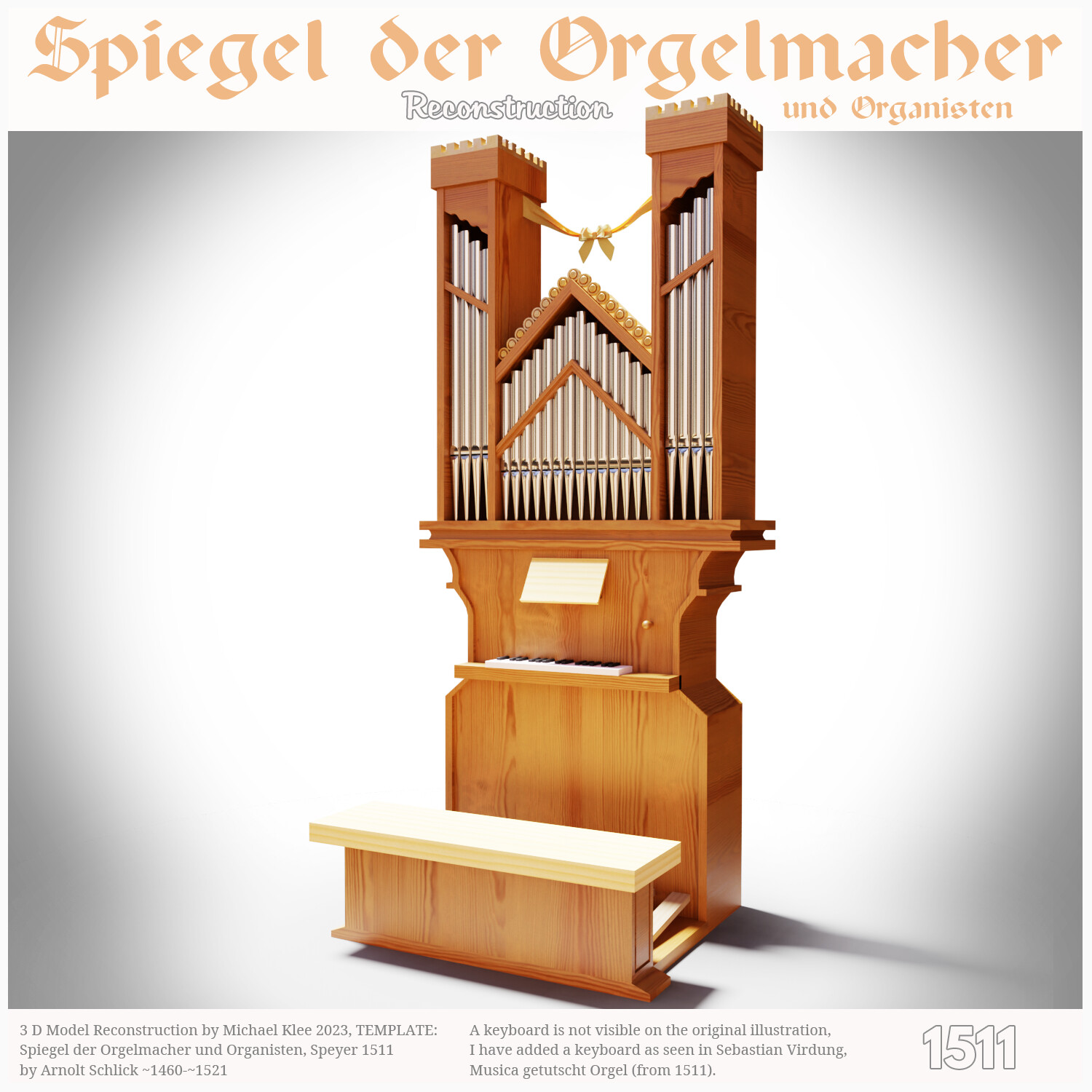 Michael Klee - Spiegel der Orgelmacher und Organisten - by Arnolt ...