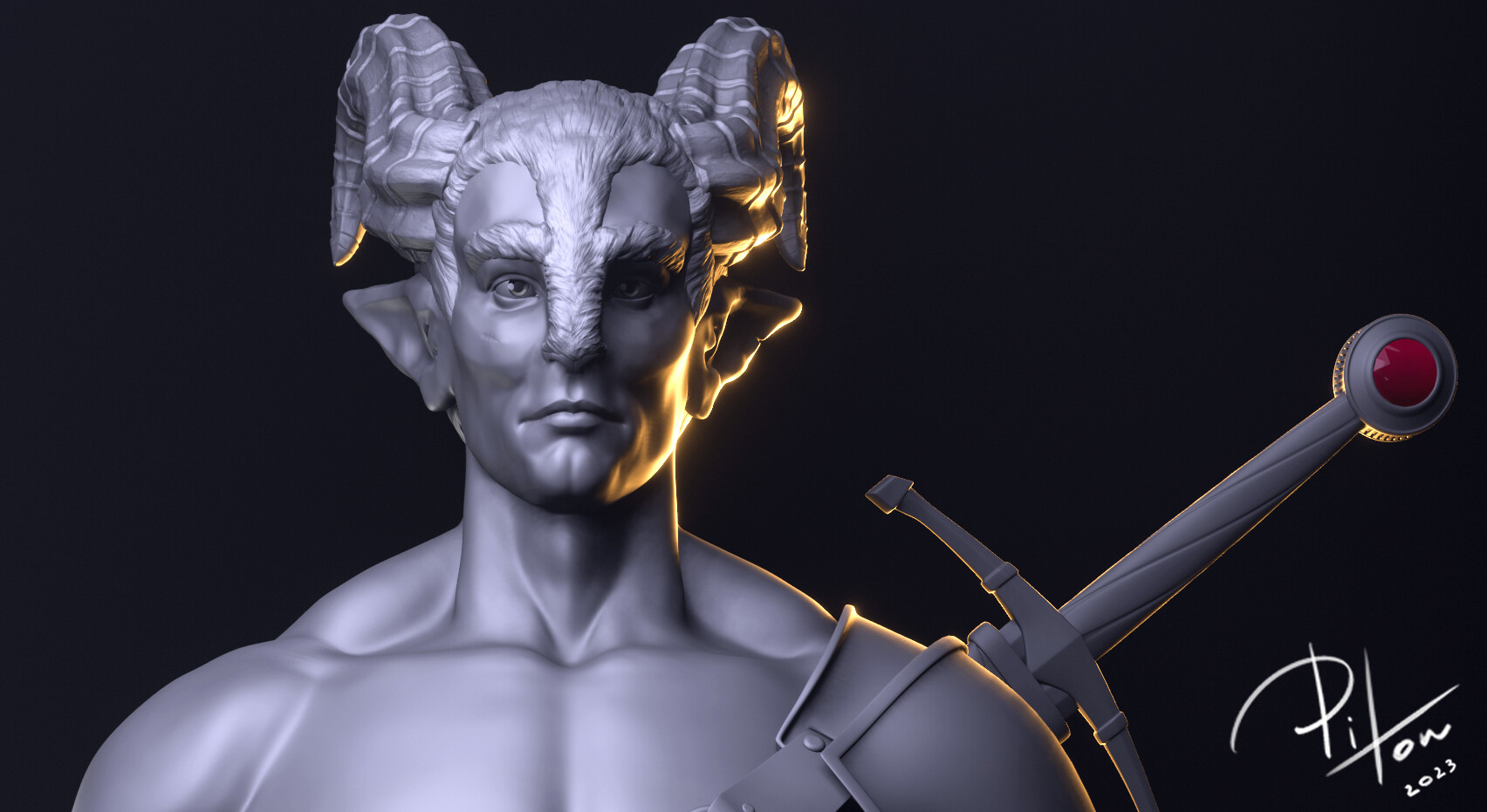 ArtStation - Elf - Satyr