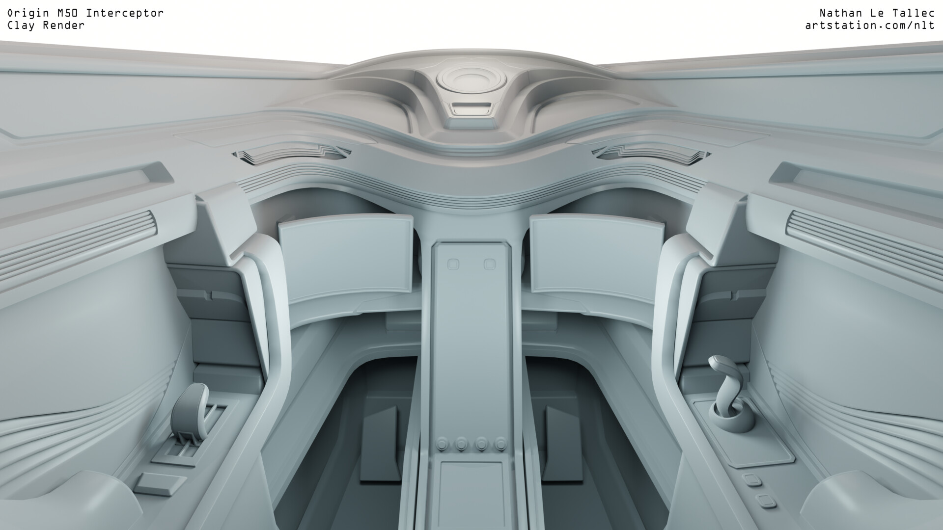 Nathan Le Tallec - Origin M50 Interceptor from Star Citizen [FAN ART ...