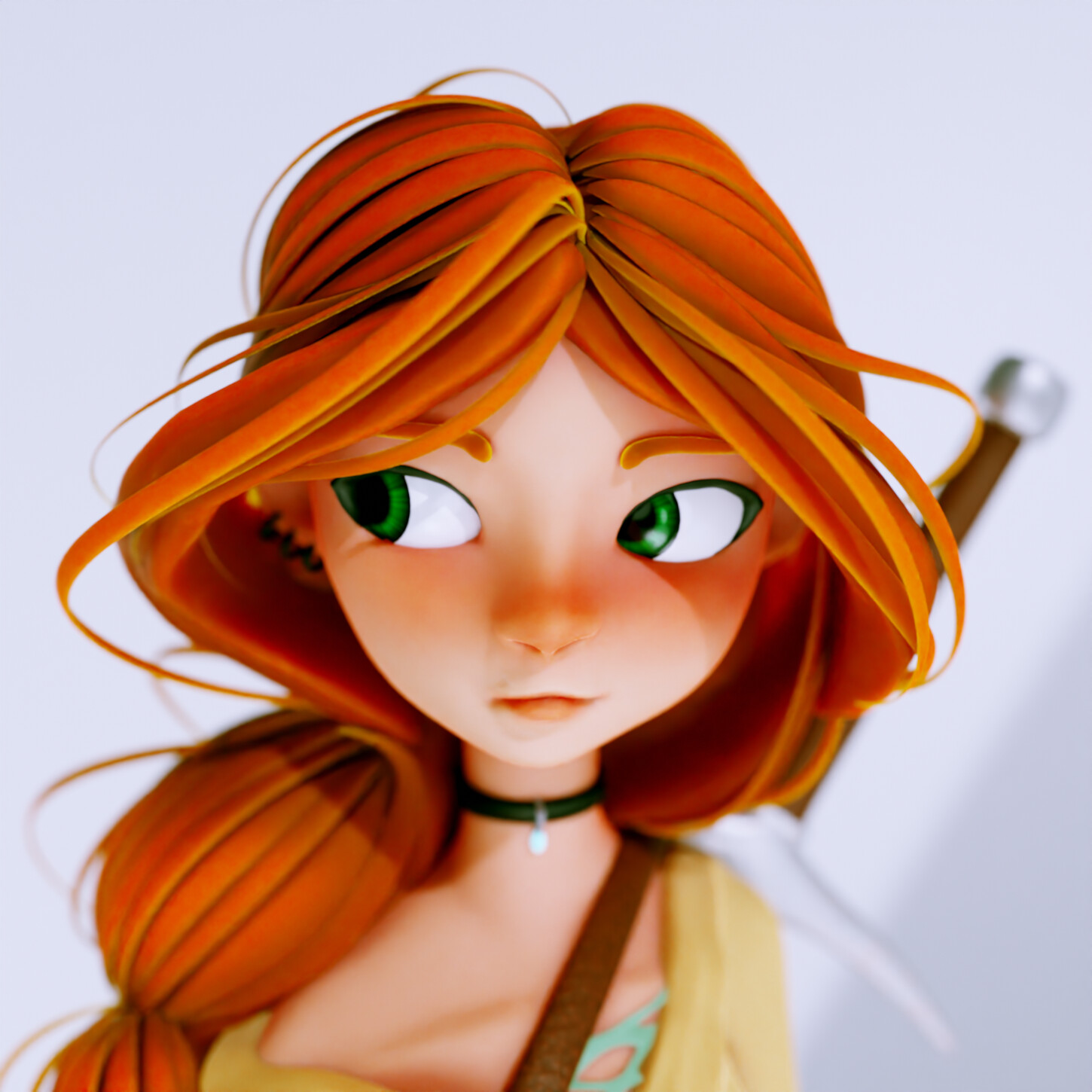 ArtStation - Ana, Warrior