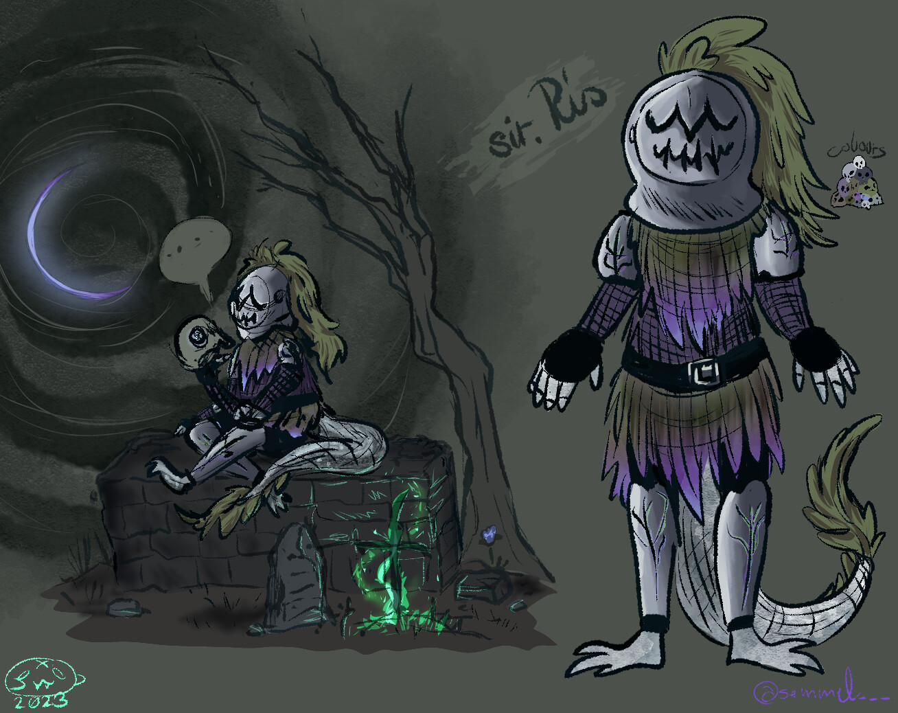 ArtStation - Sir. Ris - Darksouls NPC - Design Challenge - May 2023