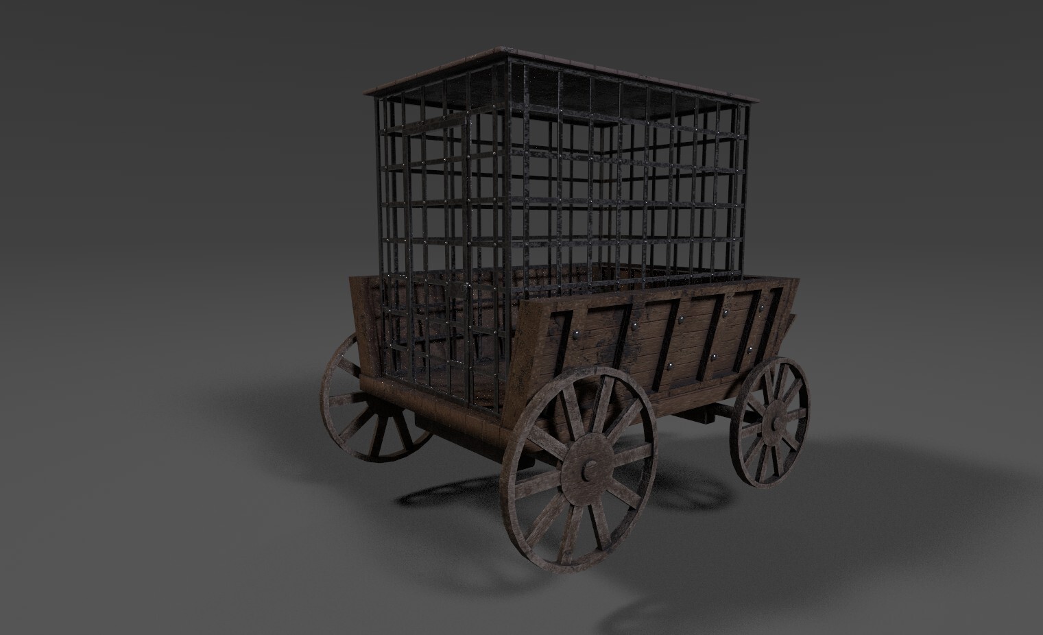 ArtStation - Prison Cart