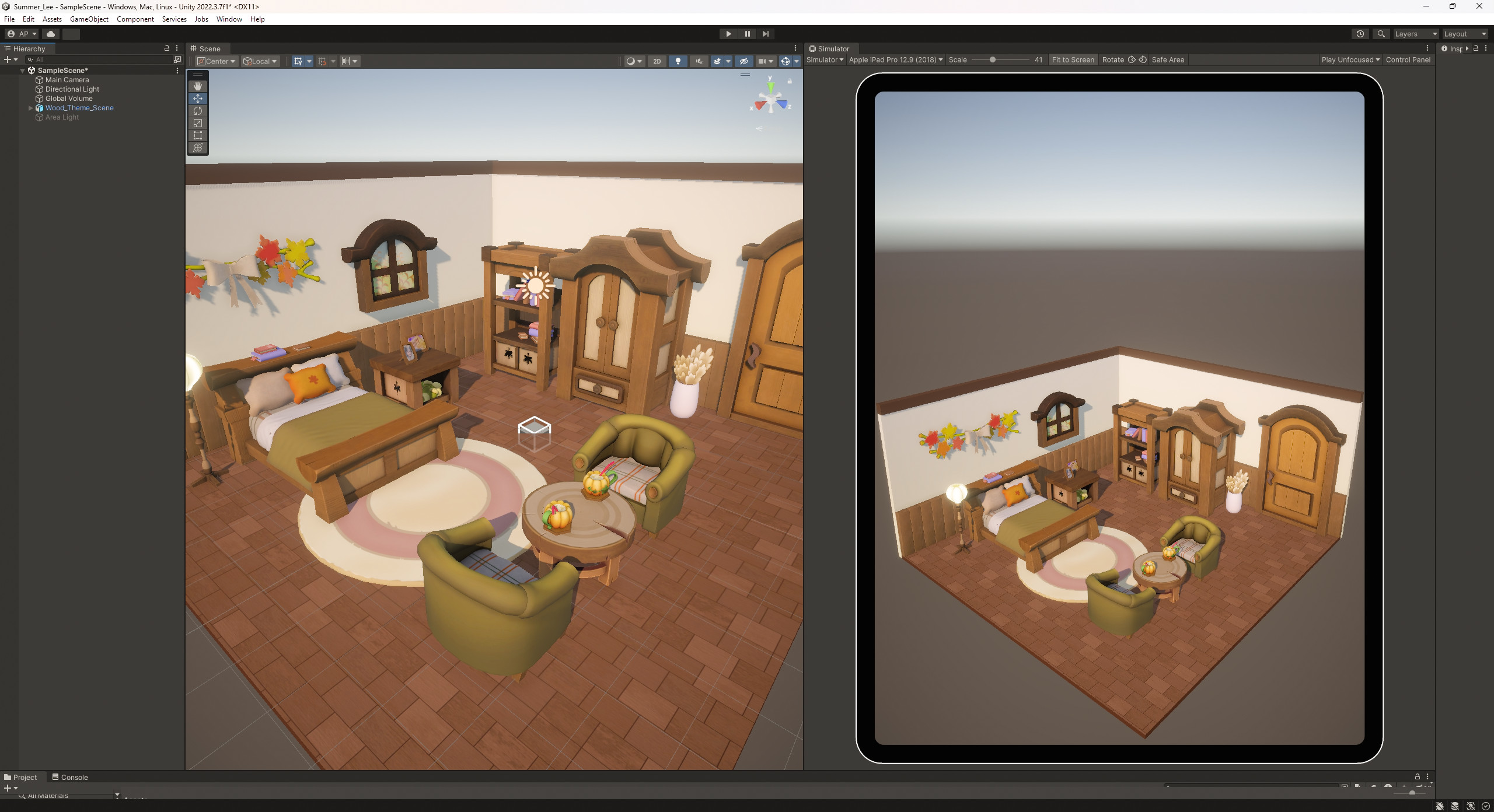 arespinar.com - 3D Stylized Room