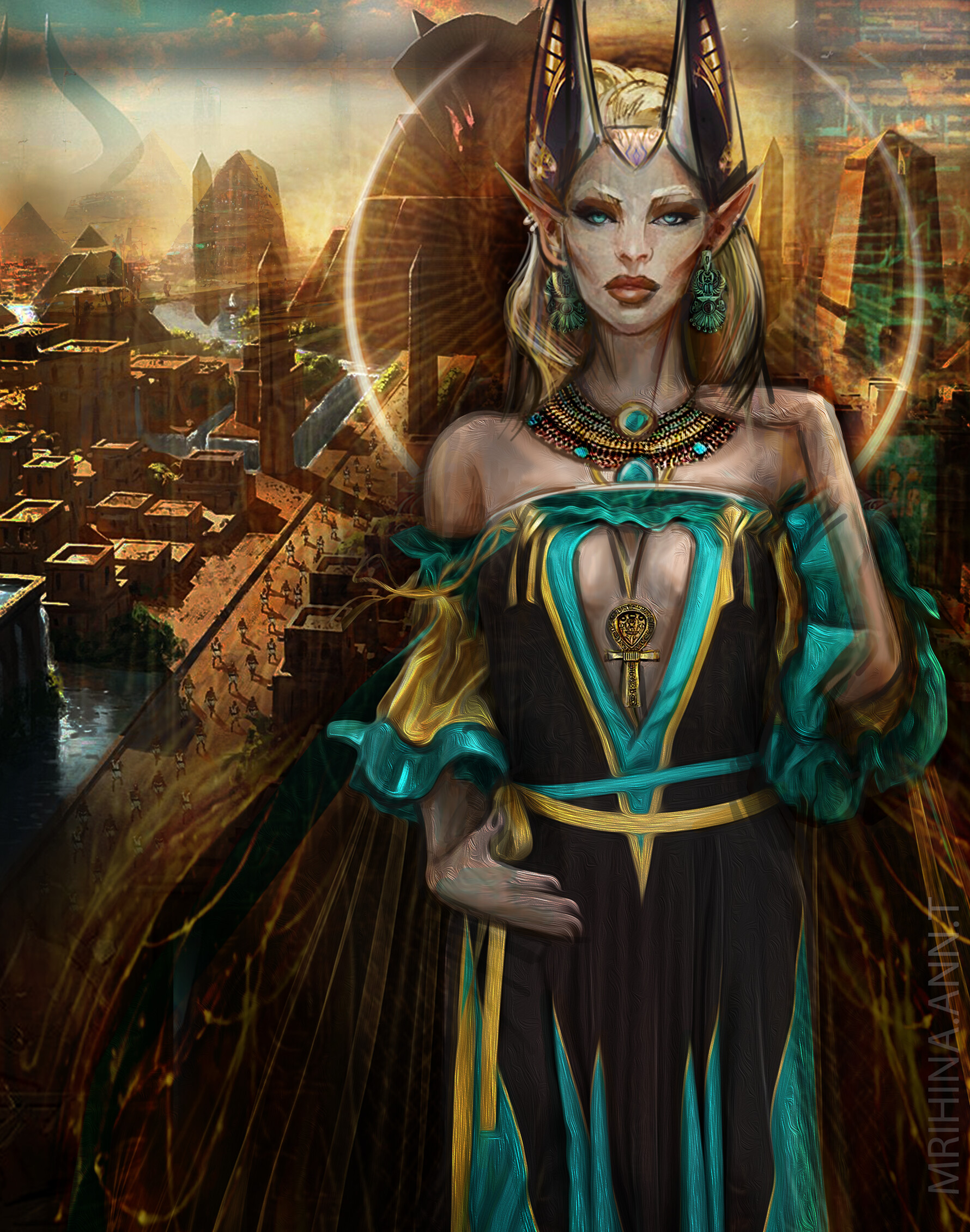 ArtStation - Egyptian Diva