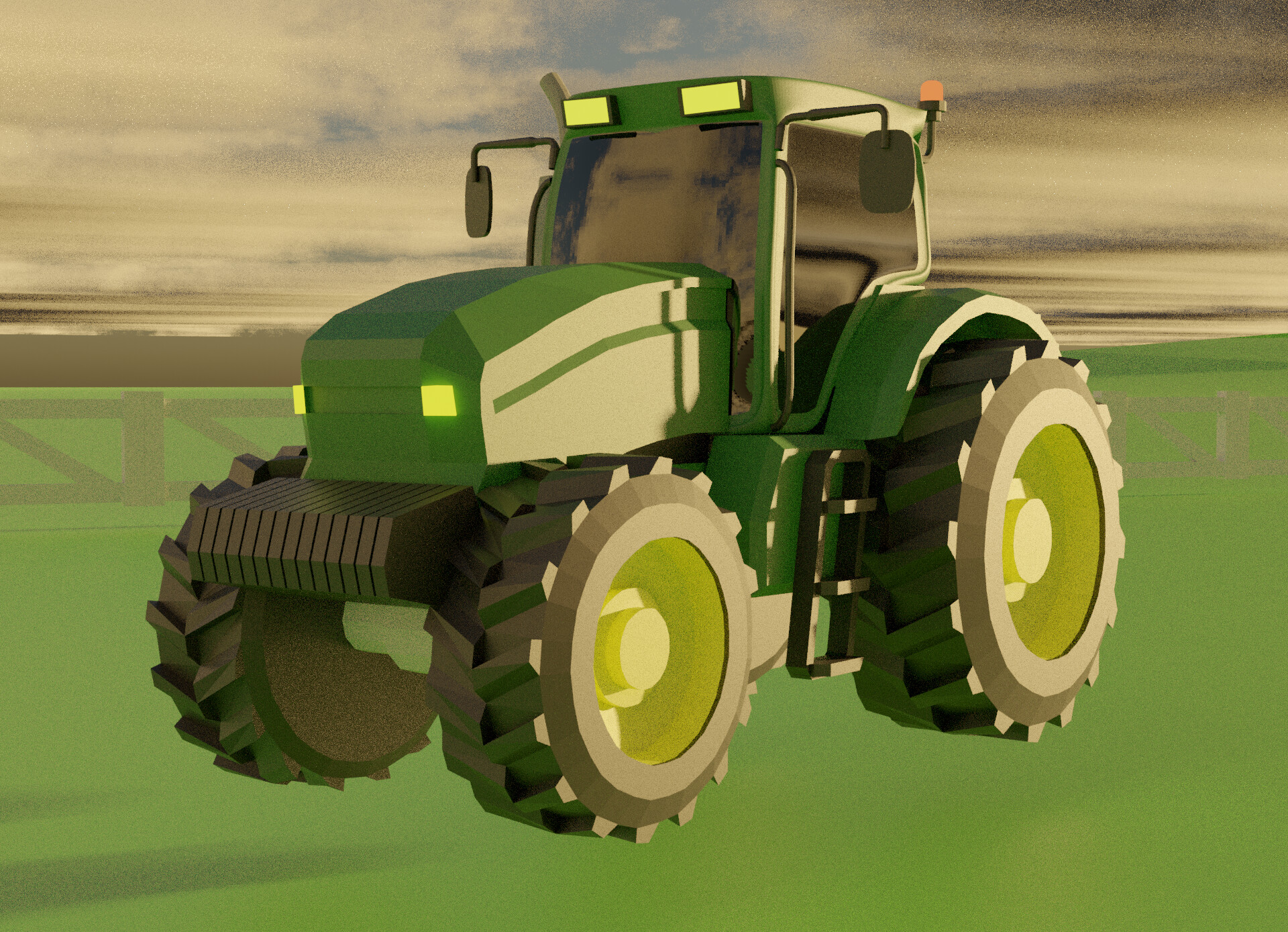 ArtStation - Tractor
