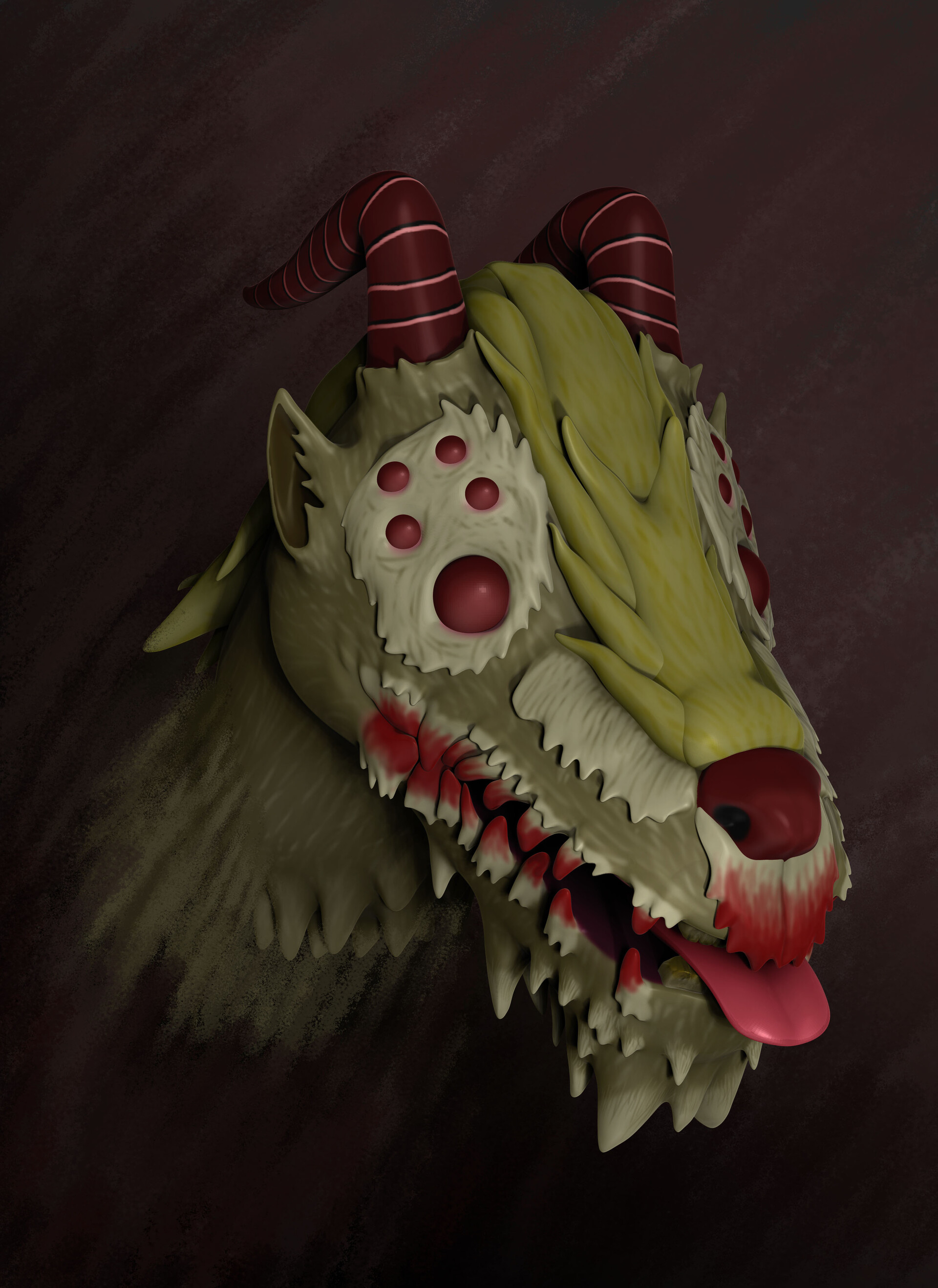 ArtStation - Creature Bust