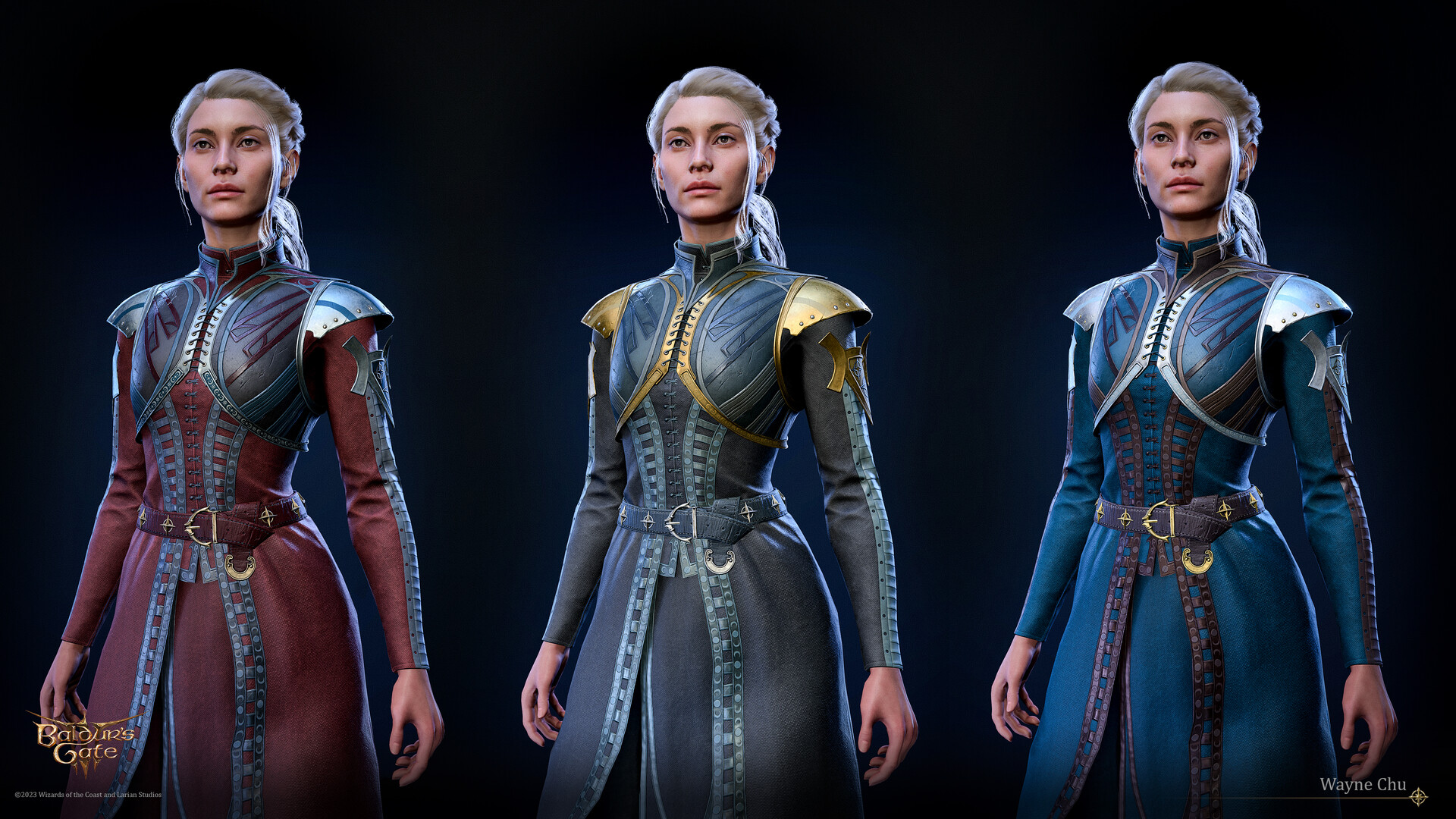 Wayne Chu, Character Artist - Baldur's Gate 3 - Isobel & Robe of Selunite