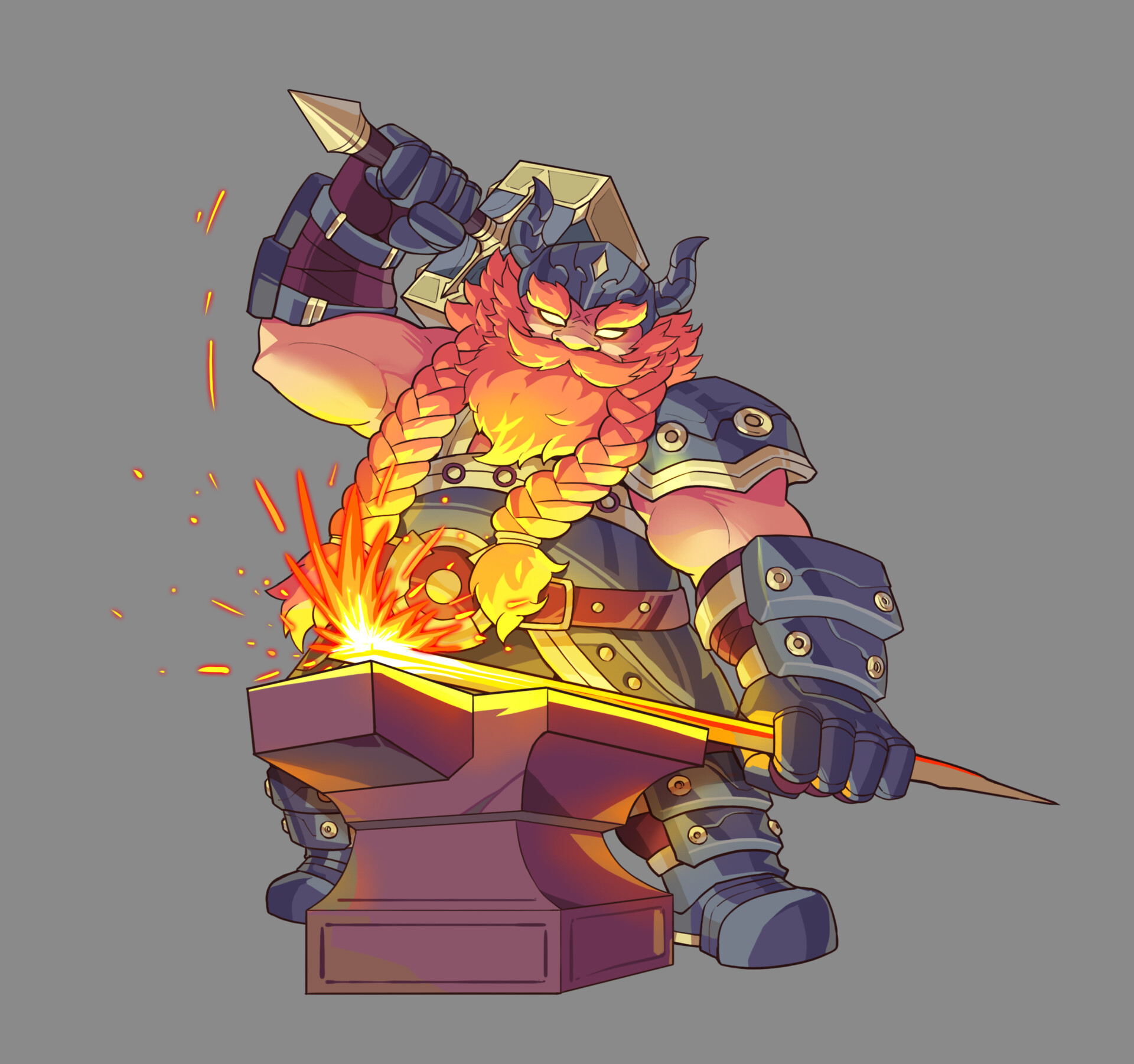 ArtStation - Black Smith - Character Design