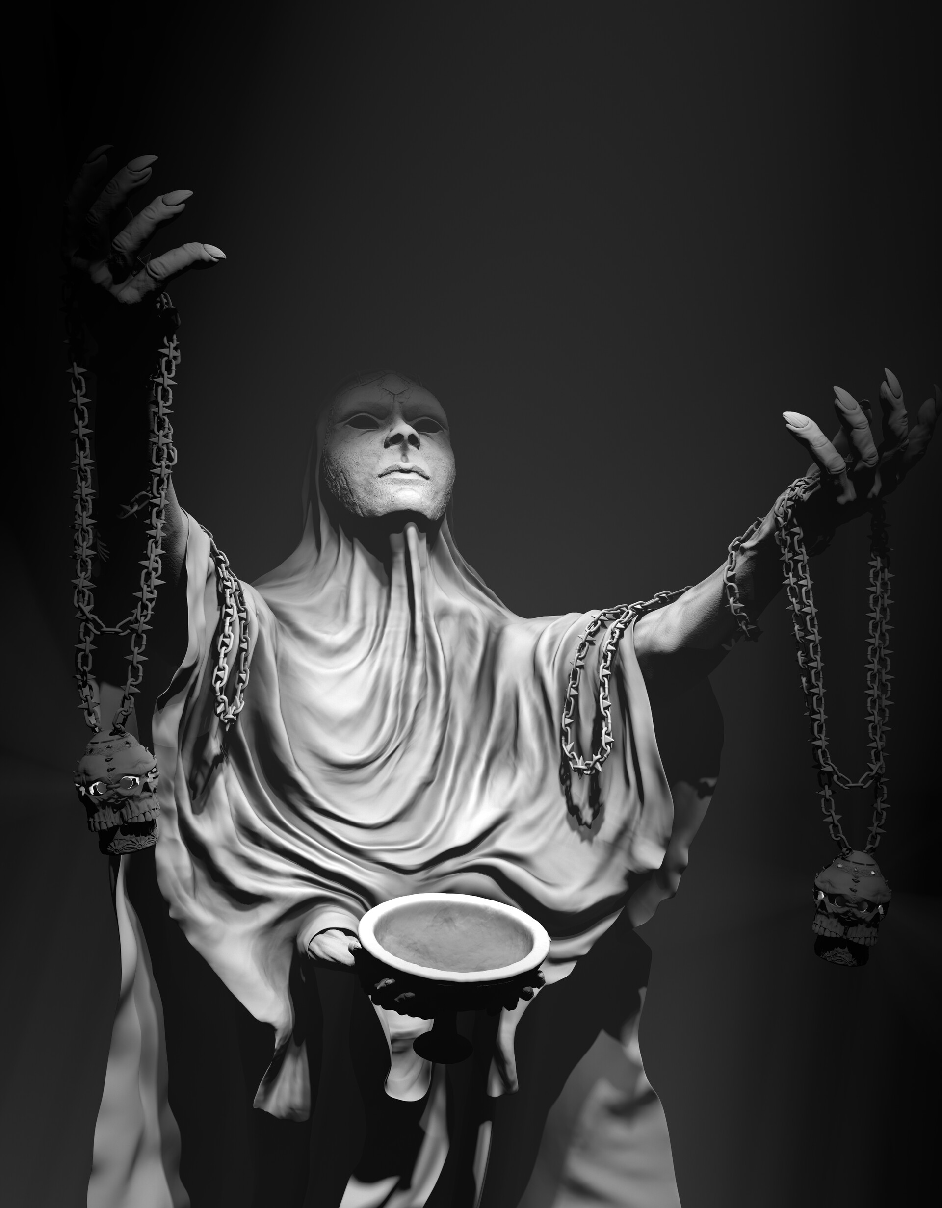 ArtStation - Penitent. Ghost Priest