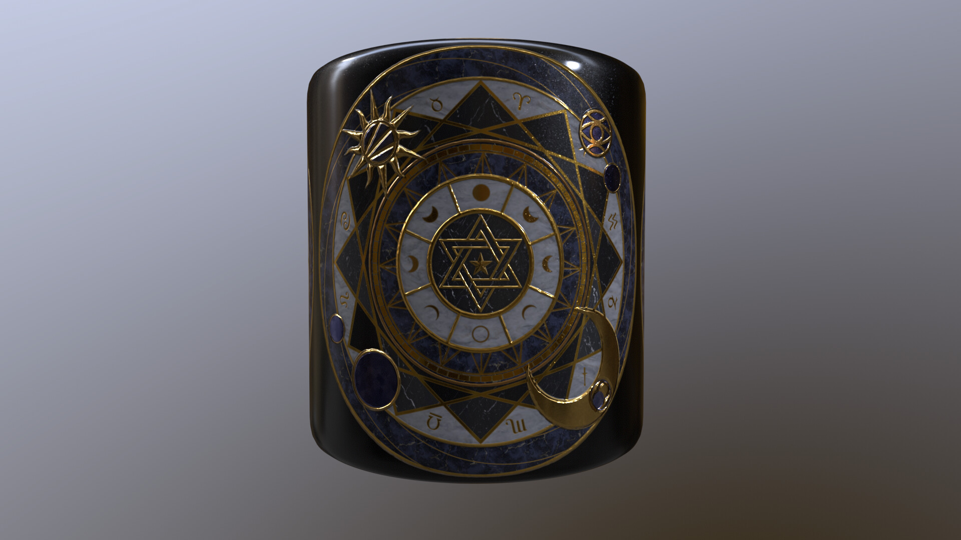 ArtStation - Magic Circle Floor with Substance Designer