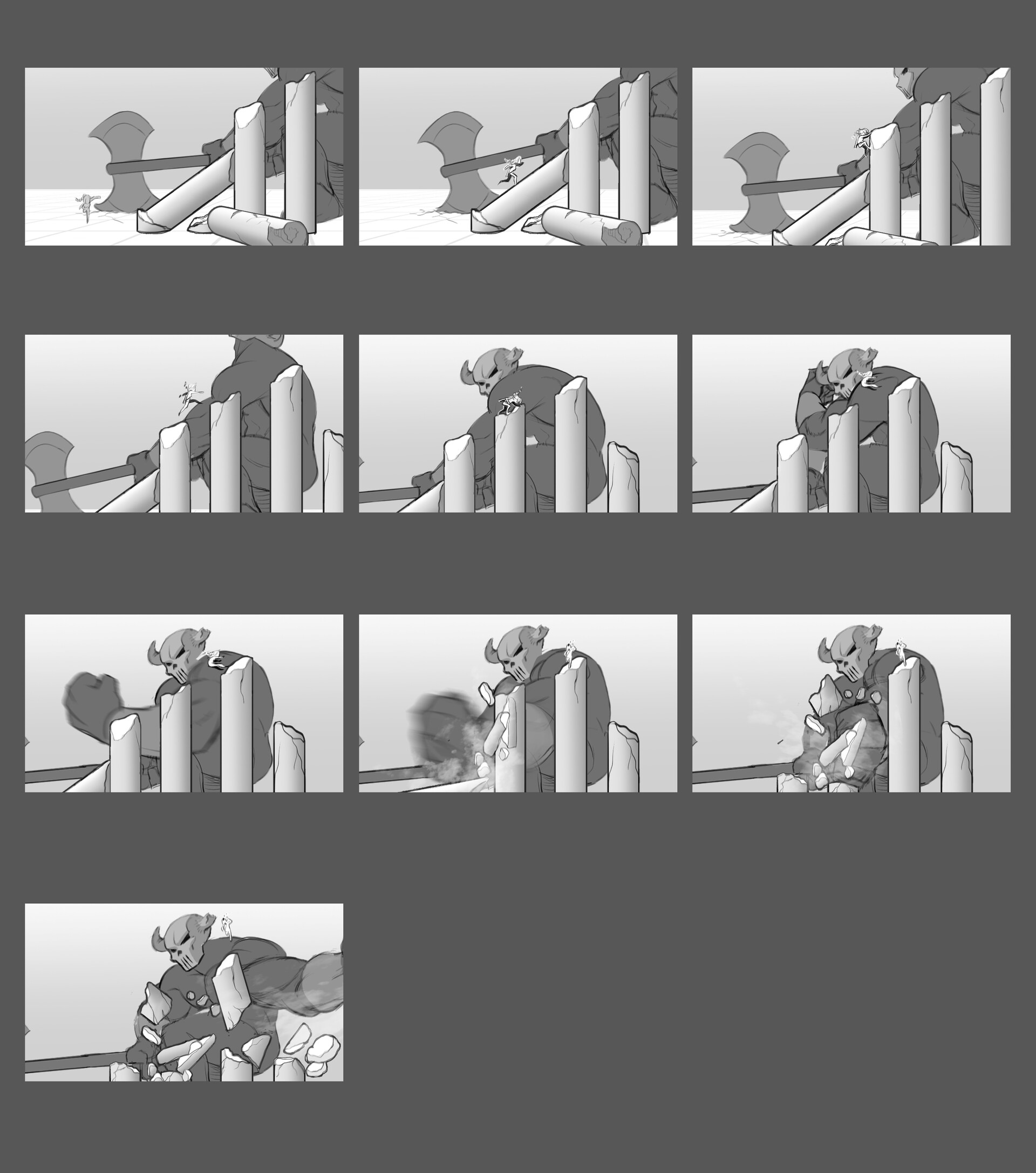 Enrique Perez Soler - Our First Animated Short - STORYBOARDS