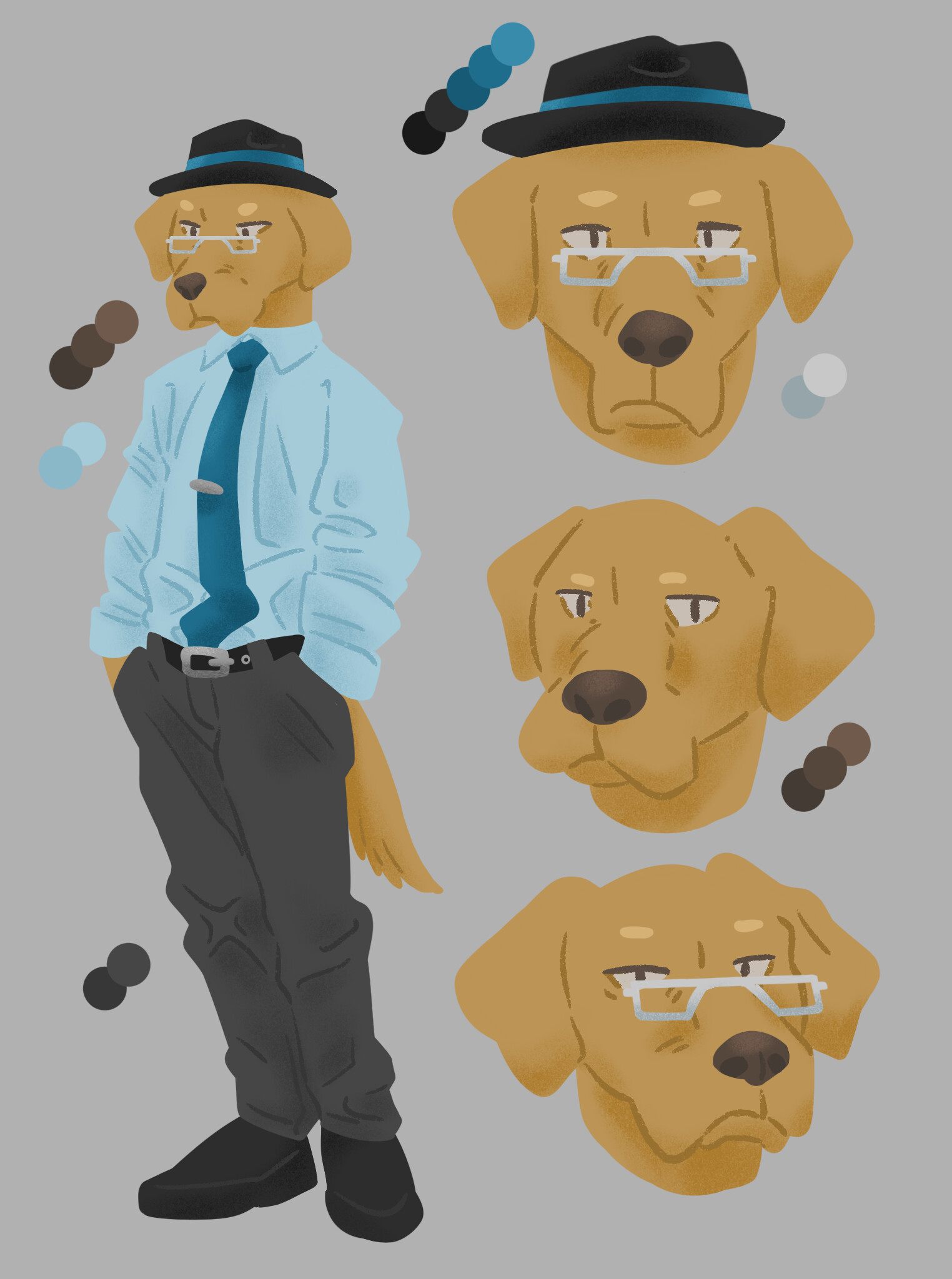 ArtStation - ‘Small Office’ Character Design Concepts