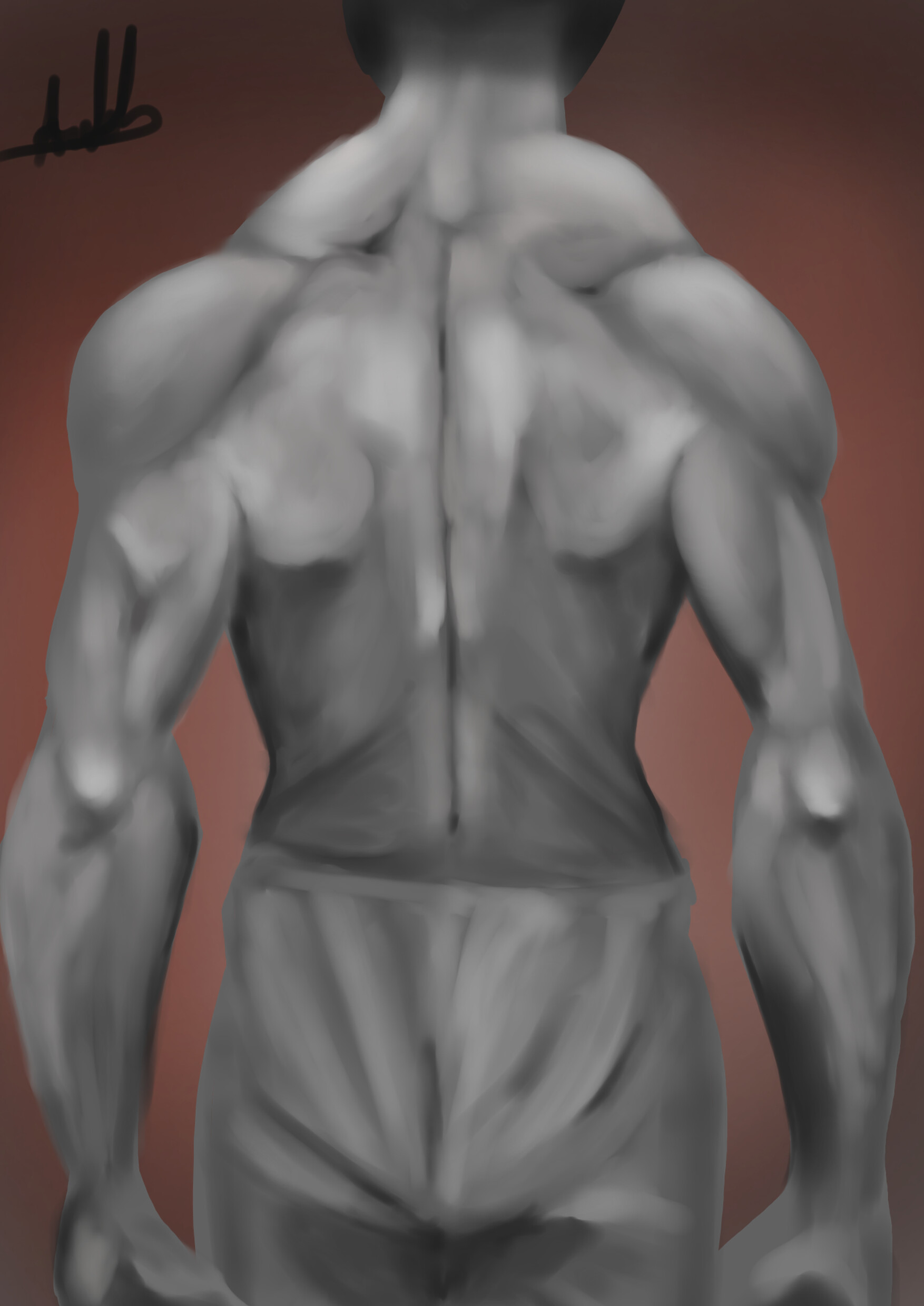 ArtStation - back practice