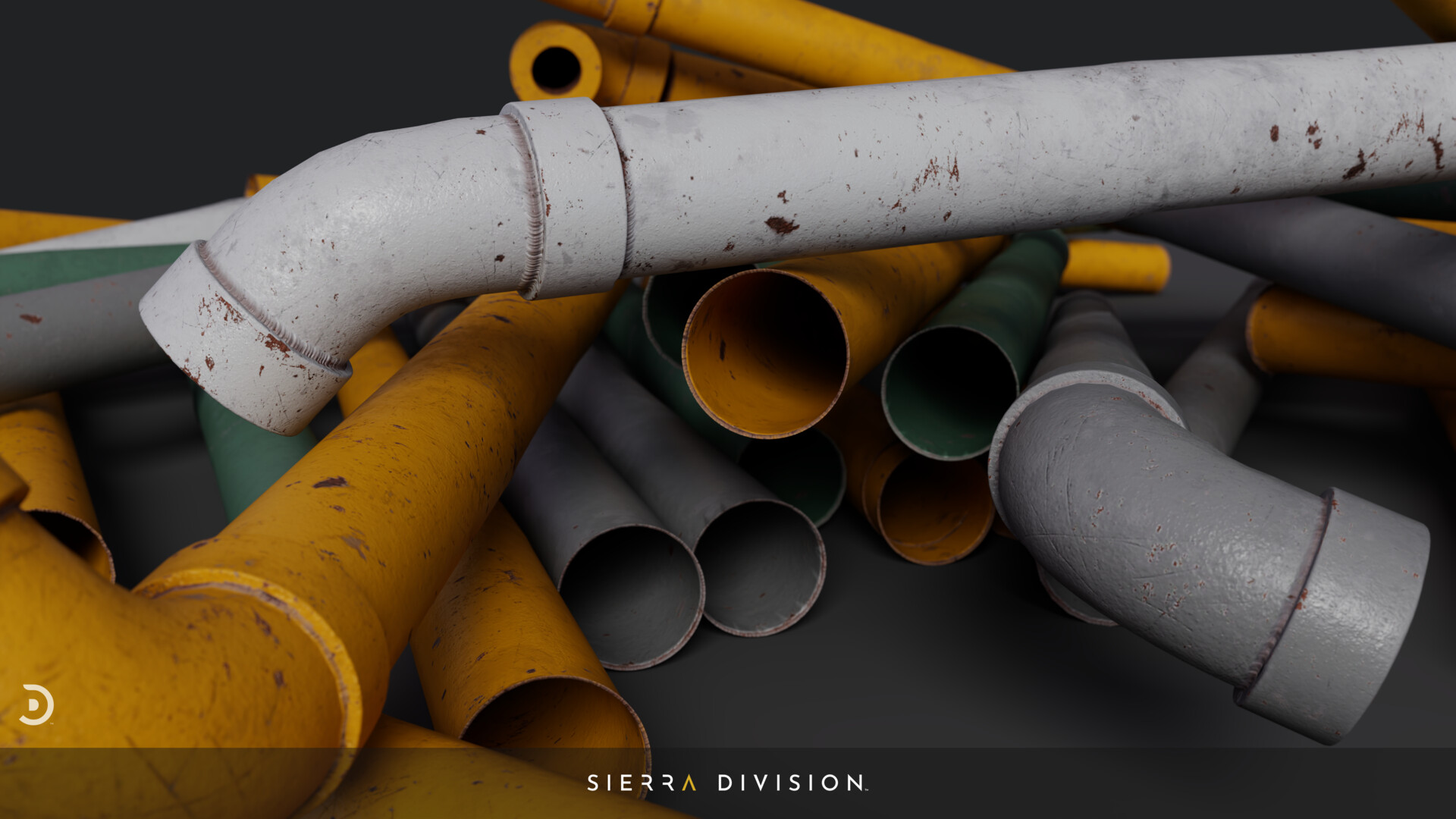 Neel Parekh - Industrial Oil Rig - Modular Pipes