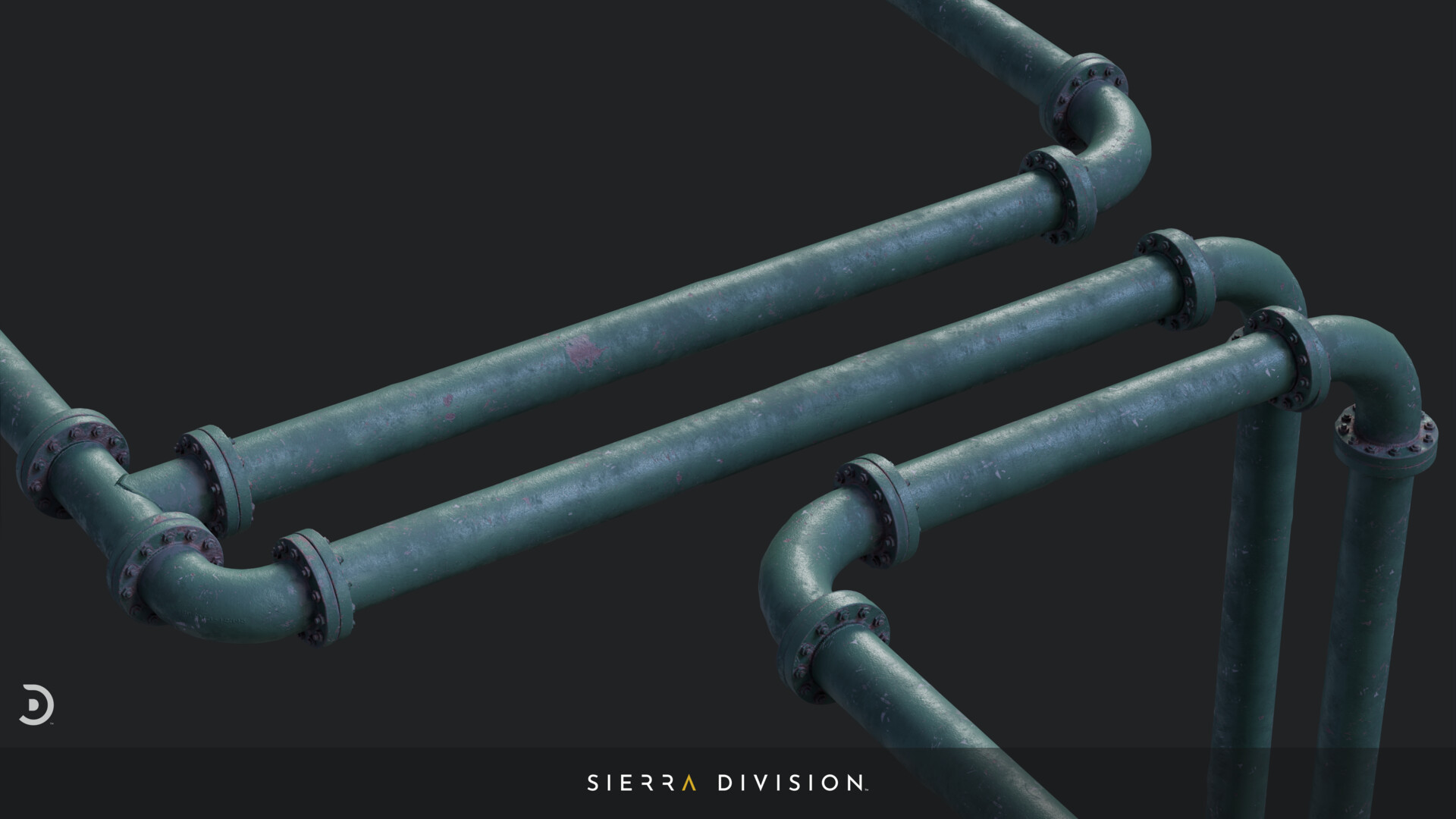 Neel Parekh - Industrial Oil Rig - Modular Pipes