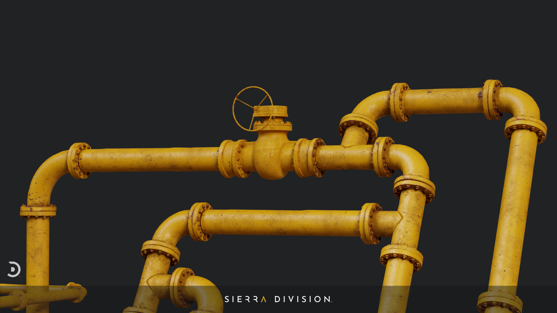 Neel Parekh - Industrial Oil Rig - Modular Pipes