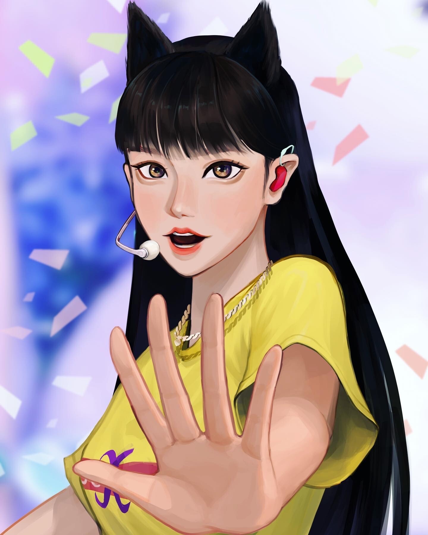 ArtStation - Newjeans Haerin (2.5D animation)