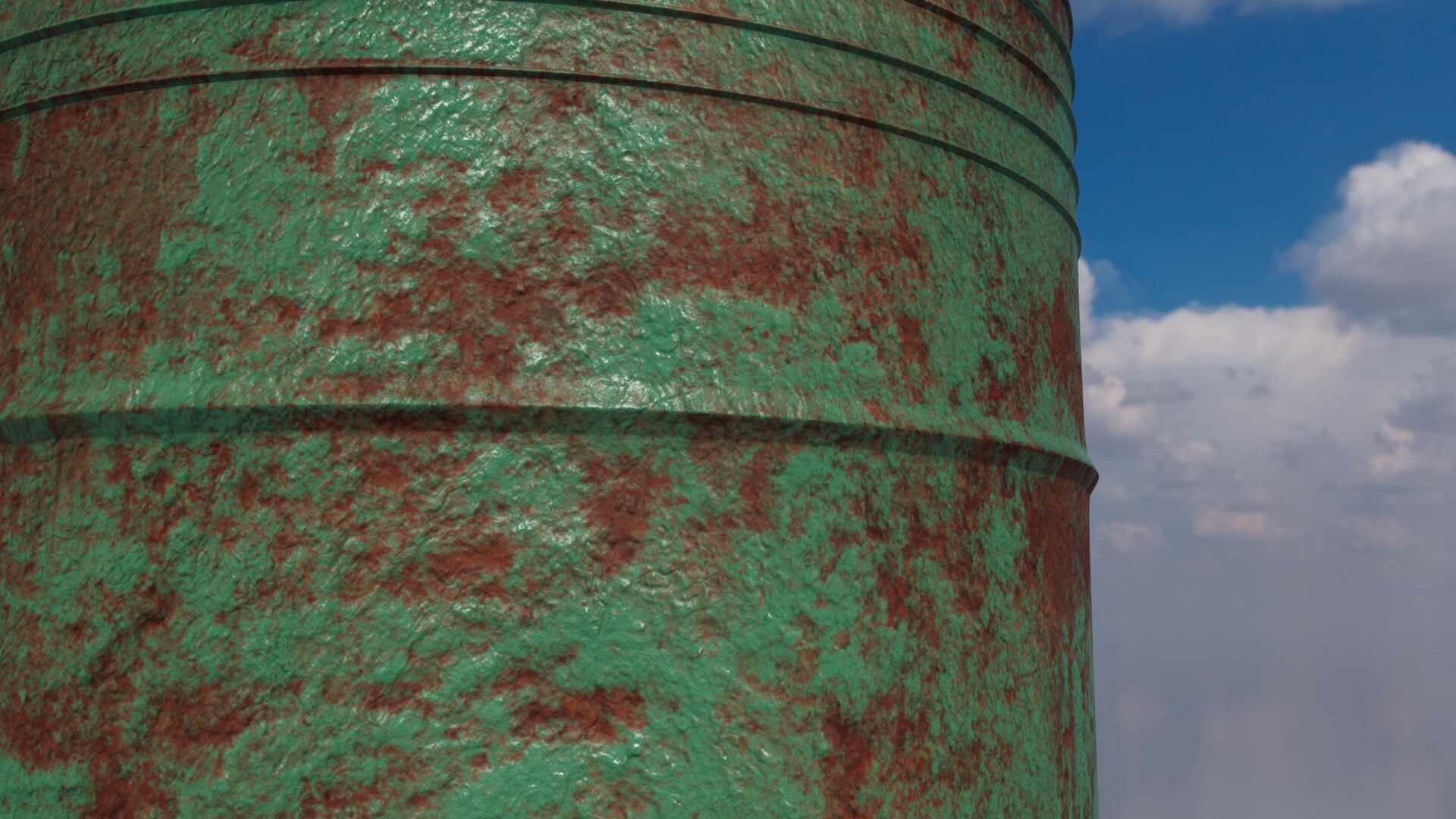 Krispywafers - School Project: Decorative Old Barrel for an Enviroment