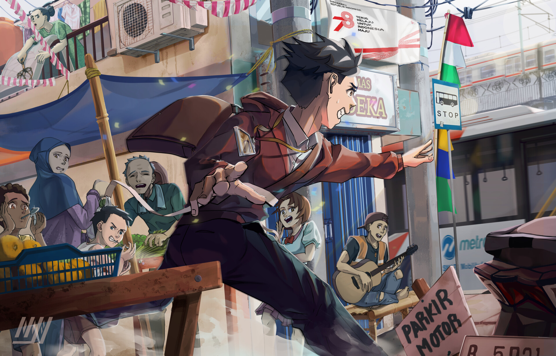 ArtStation - Moving Forward to Make Indonesia Great